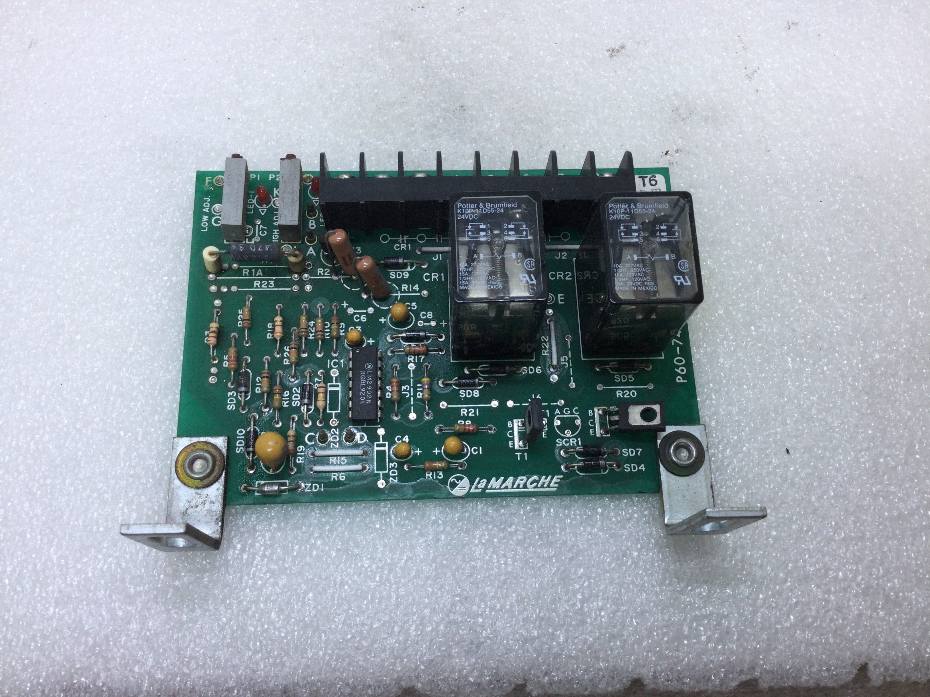 LaMarche P60-74 PCB Circuit Board ECN6892 PLC Processor 24V