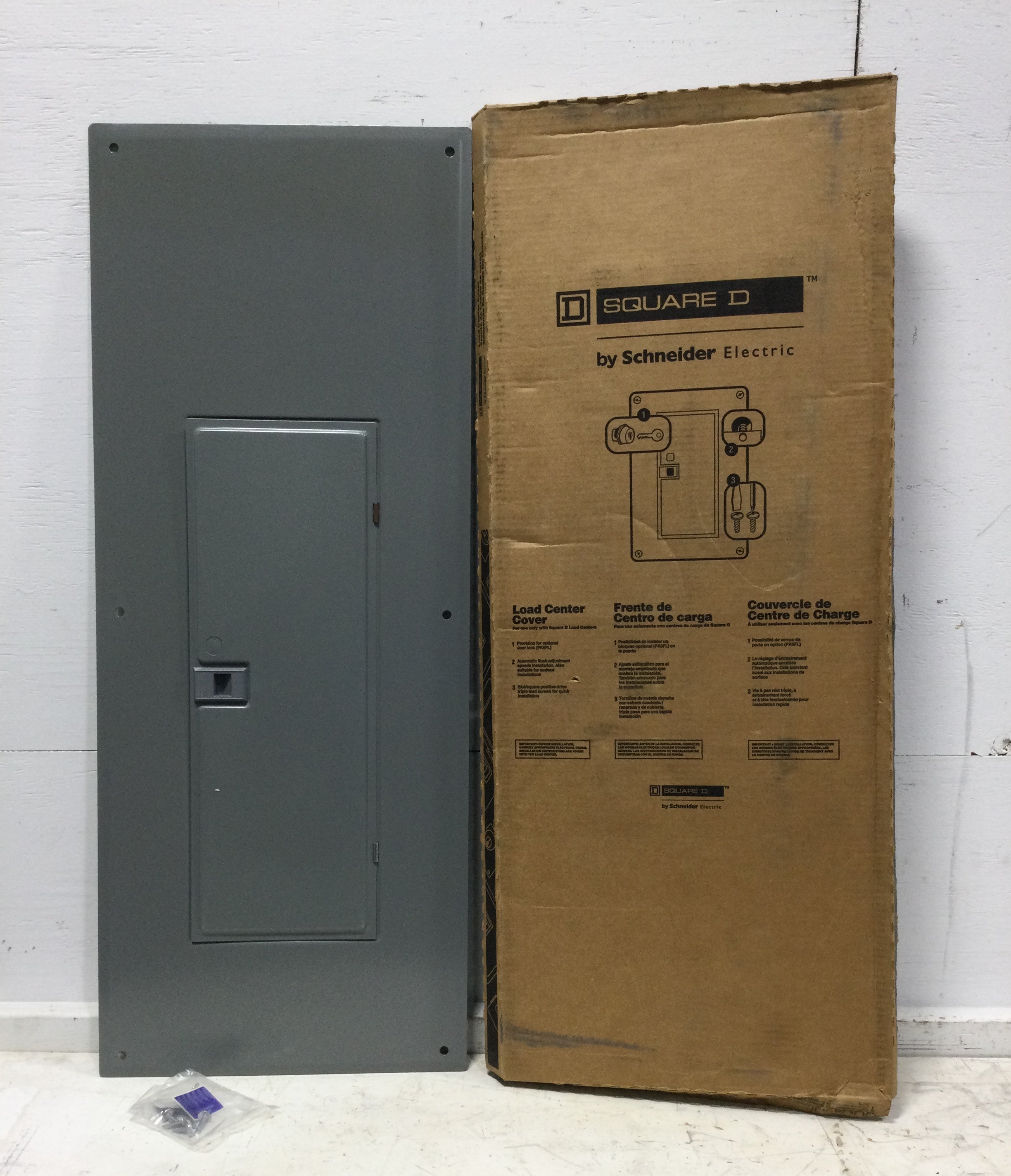 Square D QOC42UF 42 Space 120/240V Panel/Door Only w/Main 39 1/4" x 15