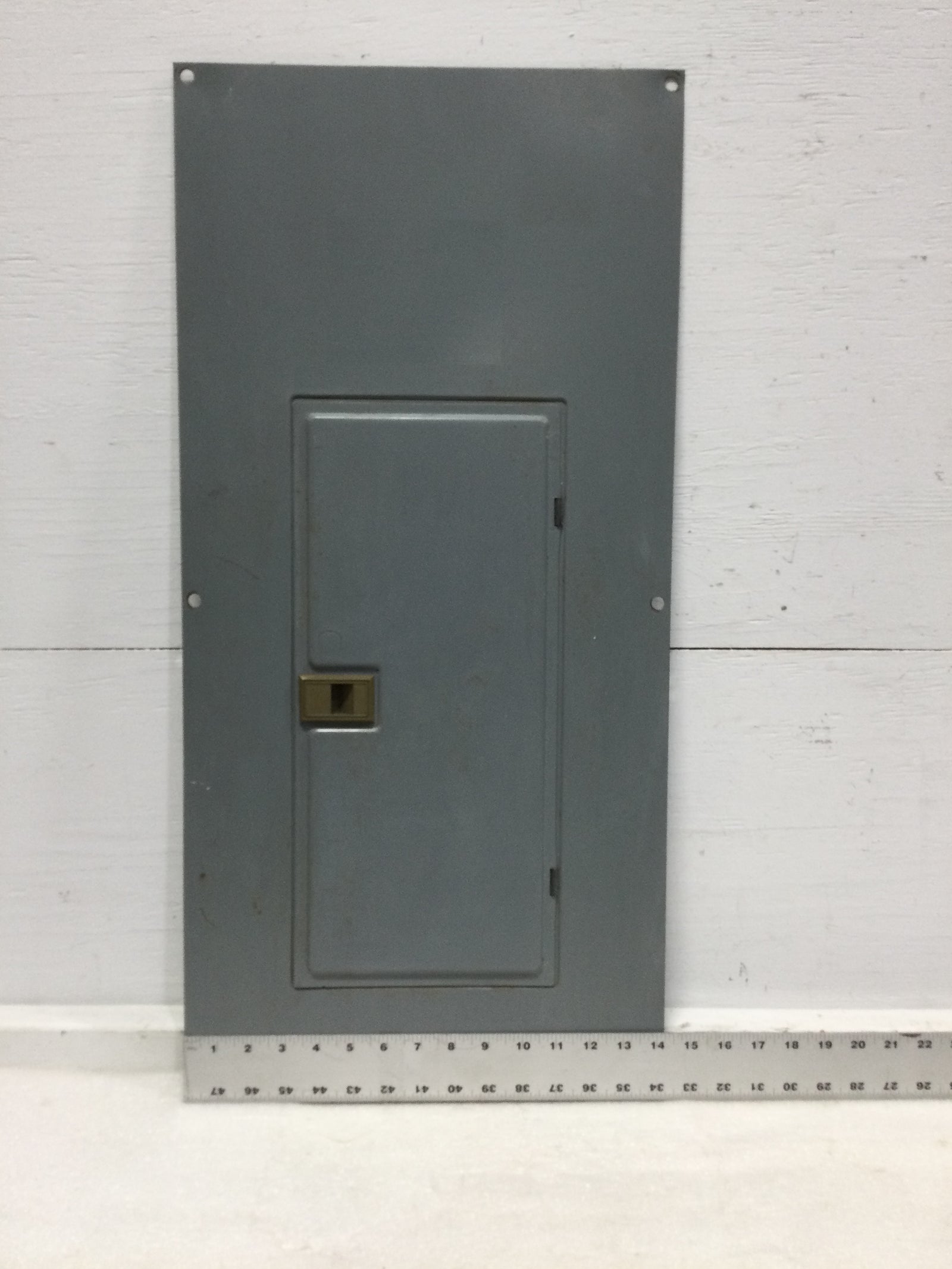 Square D QOC30U 200 Amp 30 Space Panel Door w/Main Only 29 7/8" x 14 1