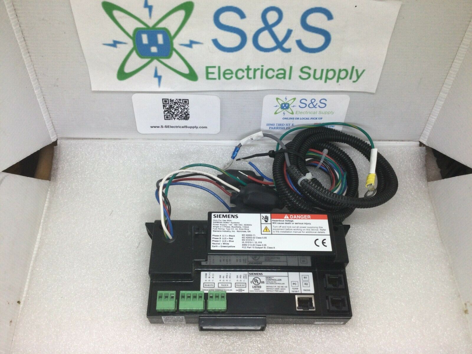 Siemens Sem3 Systems US2:Sem3Controller 120-480v 50/60hz Single Or 3 P