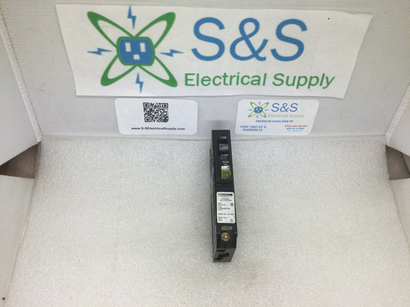 Square D QO115PCAFI 15a 120v Plug-On Neutral Breaker