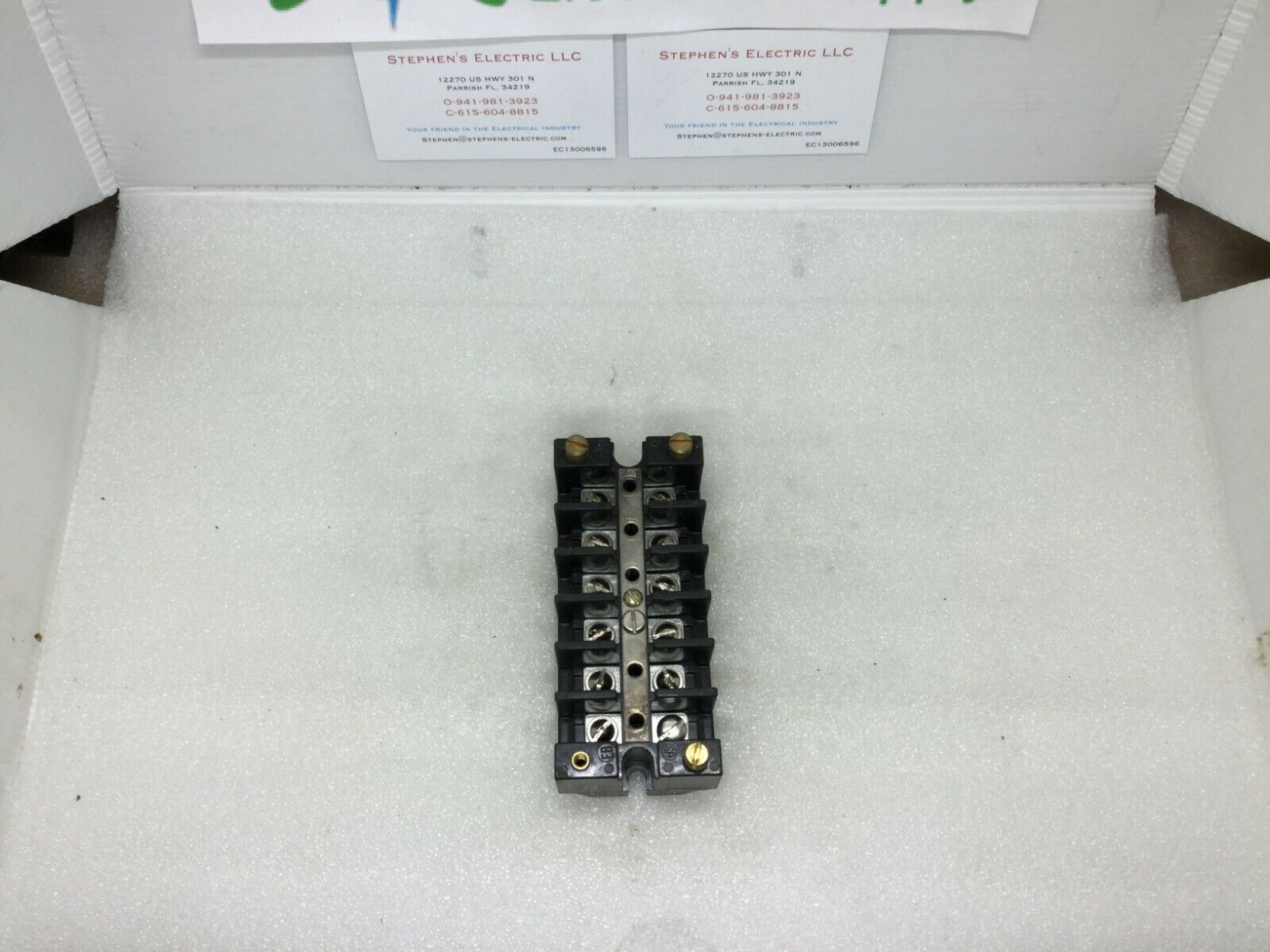 Dual Row 6 Positions Screw Terminal Electric Barrier Strip Block 600v