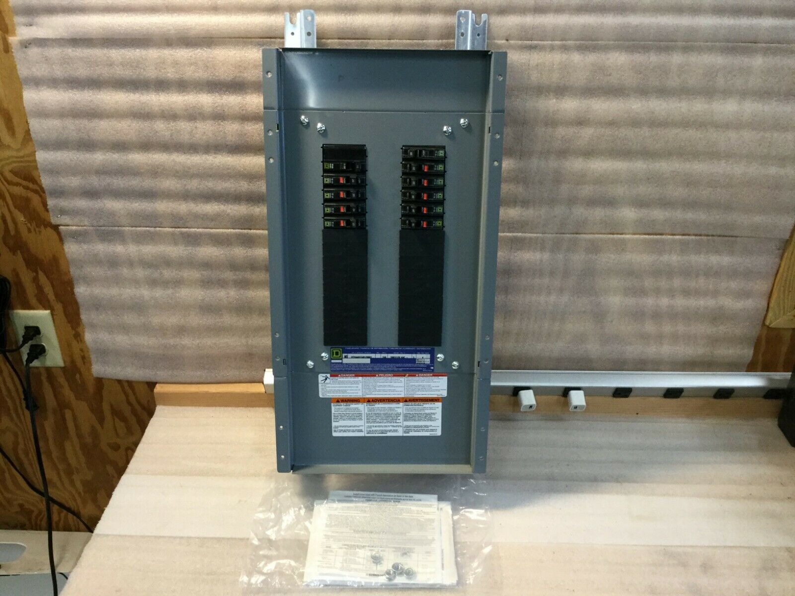 Square D Nqod 12334491240120001 150 Amp 208y/120 Vac 3ph 30 Space Pane