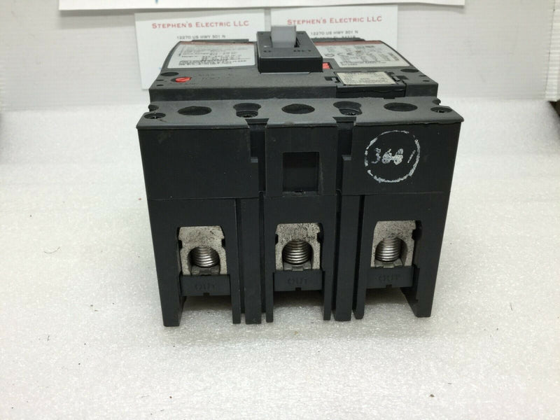 GE SELA36AT0100 100 Amp 3 Pole Circuit Breaker 80 Amp Rated Plug SRPE1