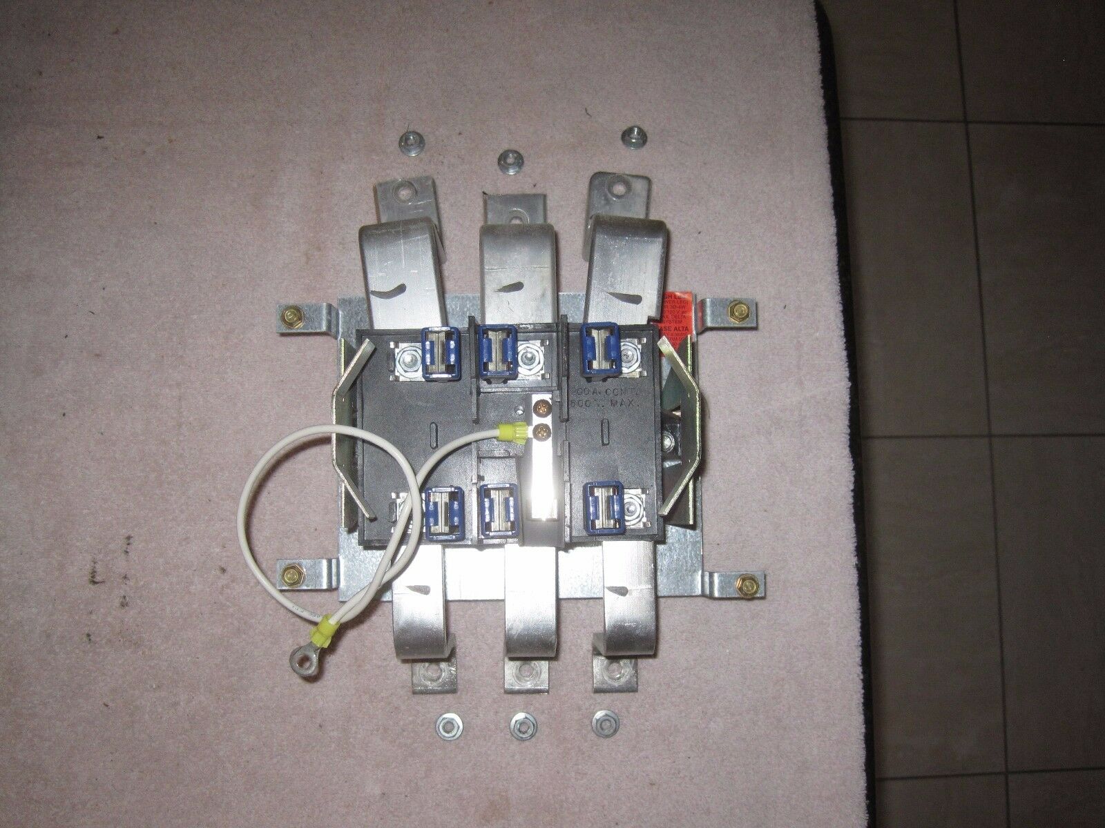 Square D Ez Meter-Pak Ezmr333225, 3 Phase 120/208 Volt " Interior Mete