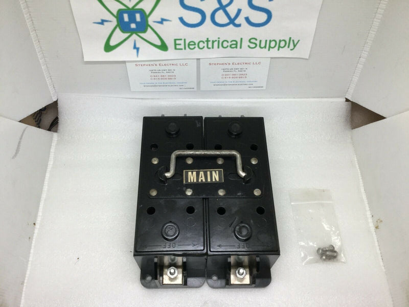 Weco Walker 100 Amp 240volt Fuse Pullout Horizontal Slot Fuse Block Wi