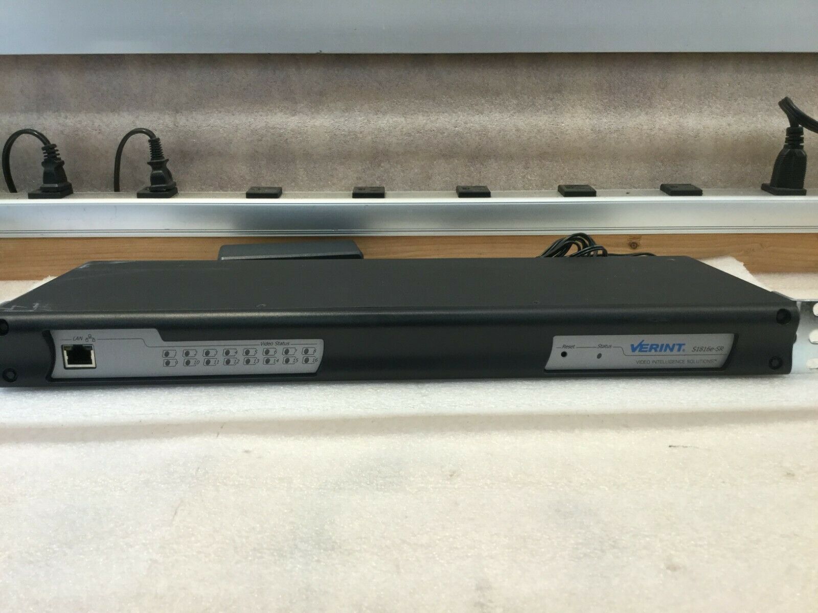 Verint S1816e-Sr H.264 Video Encoder Ip Security Surveillance System