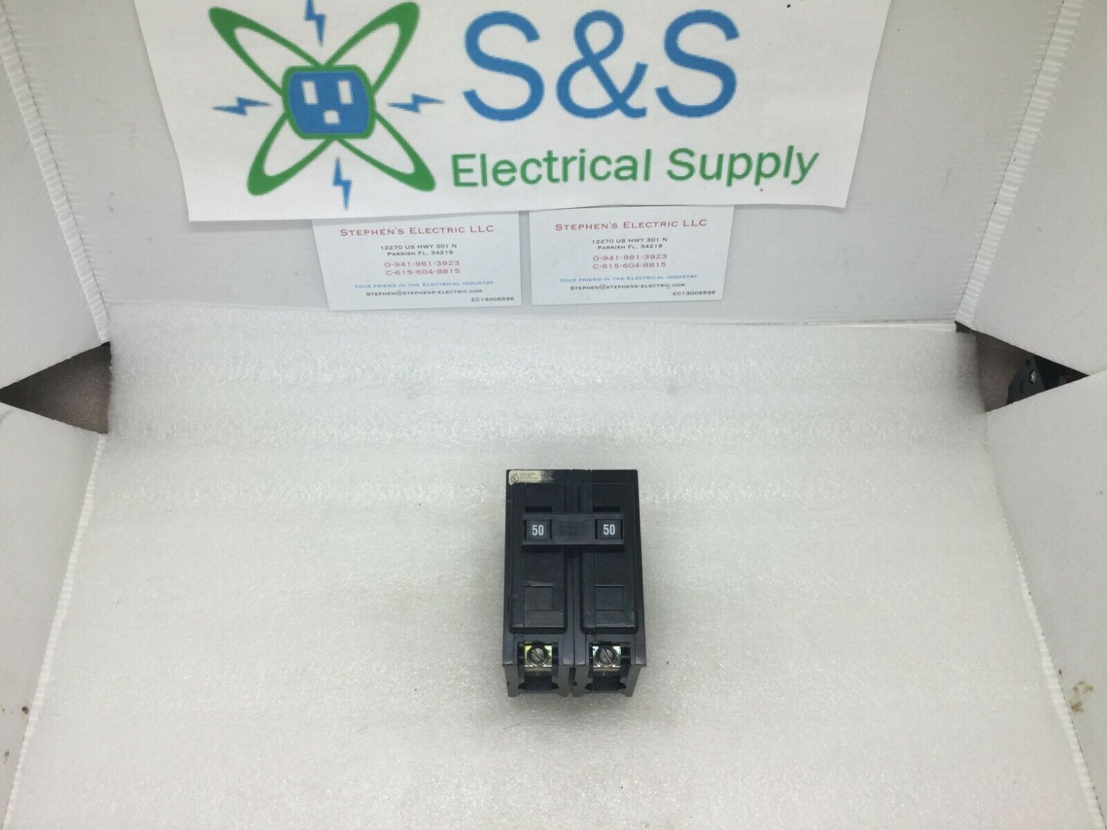 C/H BAB2050/Westinghouse BA2050 Quicklag 50 Amp 2 Pole Bolt In Circuit