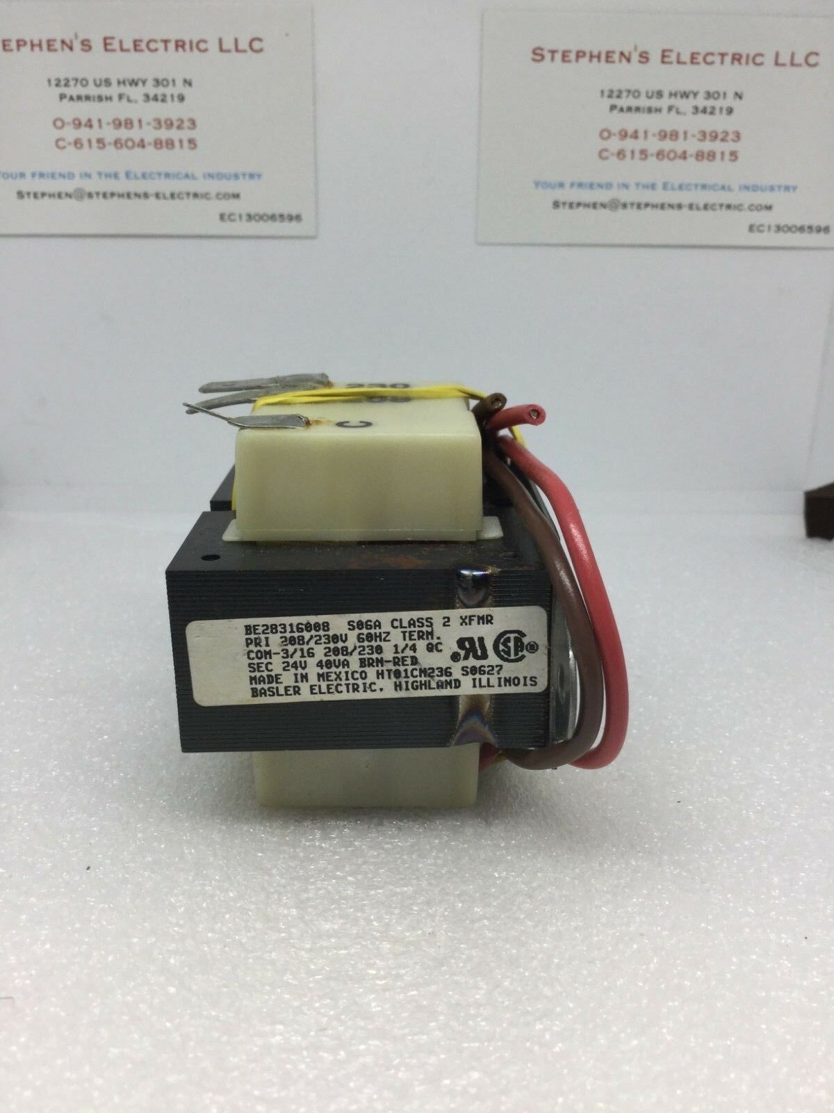 Basler Electric Be28316008 S06a Class 2 Xfmr Transformer
