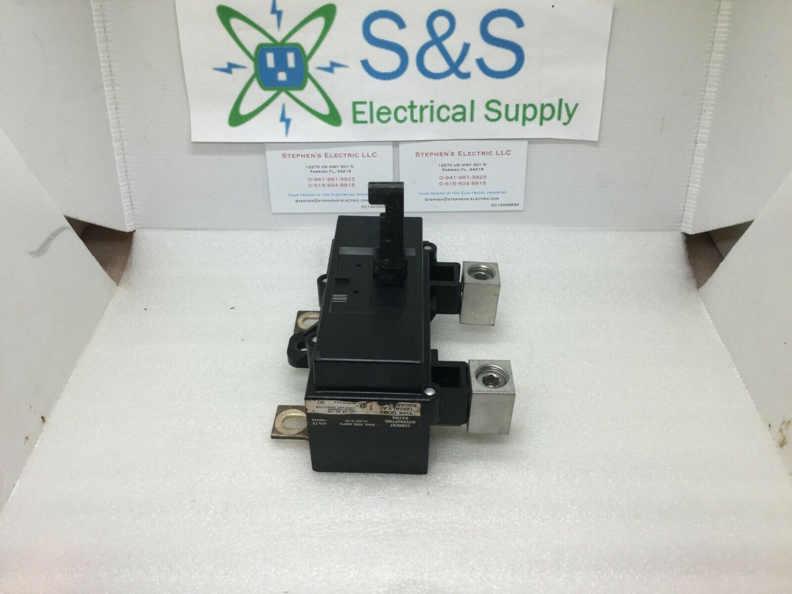 Square D QOM2200 Main Circuit Breaker 200A 120/240V QOM2 10kAIC