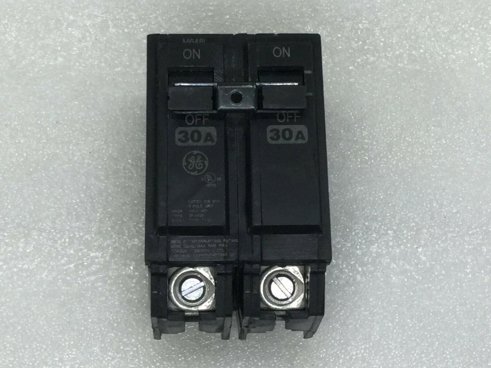 General Electric THQL2130 30 Amp 2 Pole 120/240vac Circuit Breaker