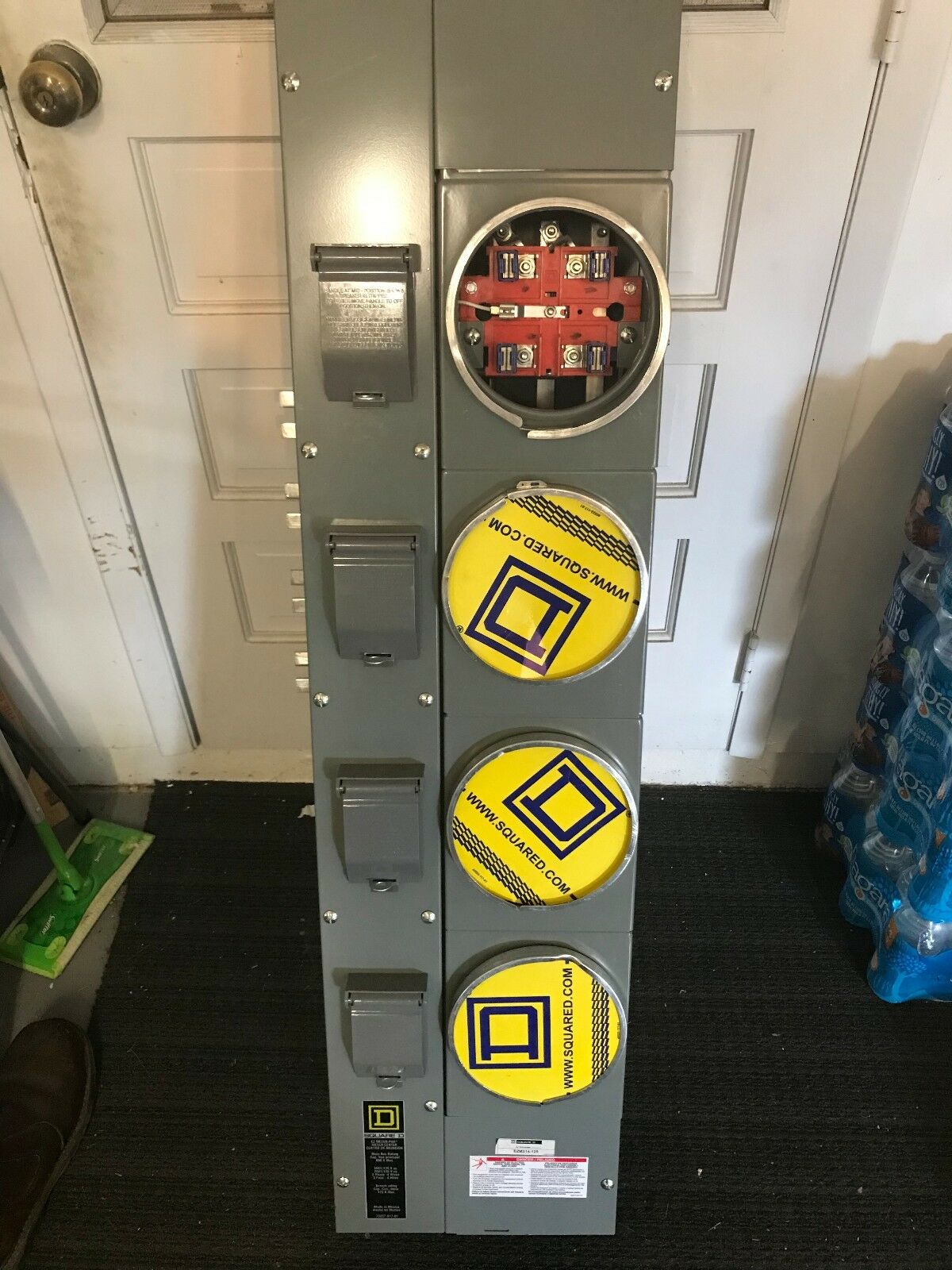 Ez Meter-Pak Meter Center Square D 73297-817-01 800 A Ezm314-125