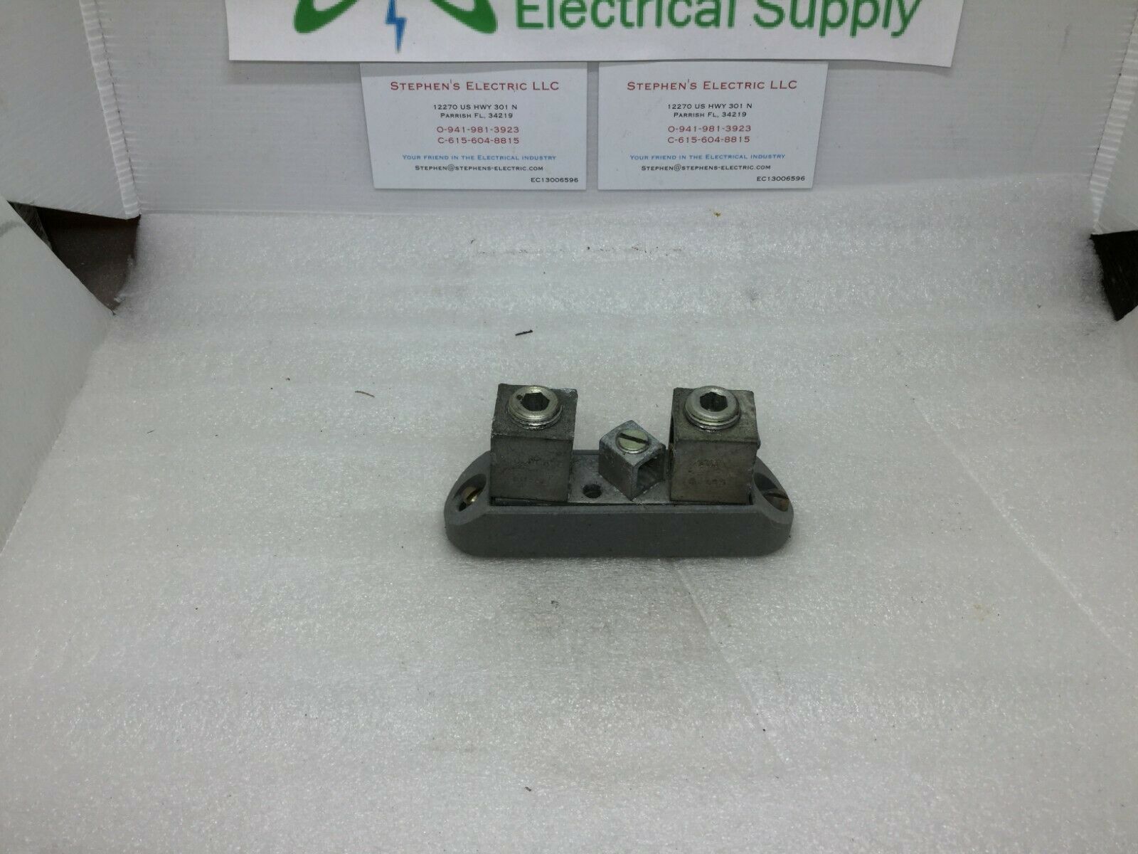 ITE Porcelain Neutral/Ground Buss Bar