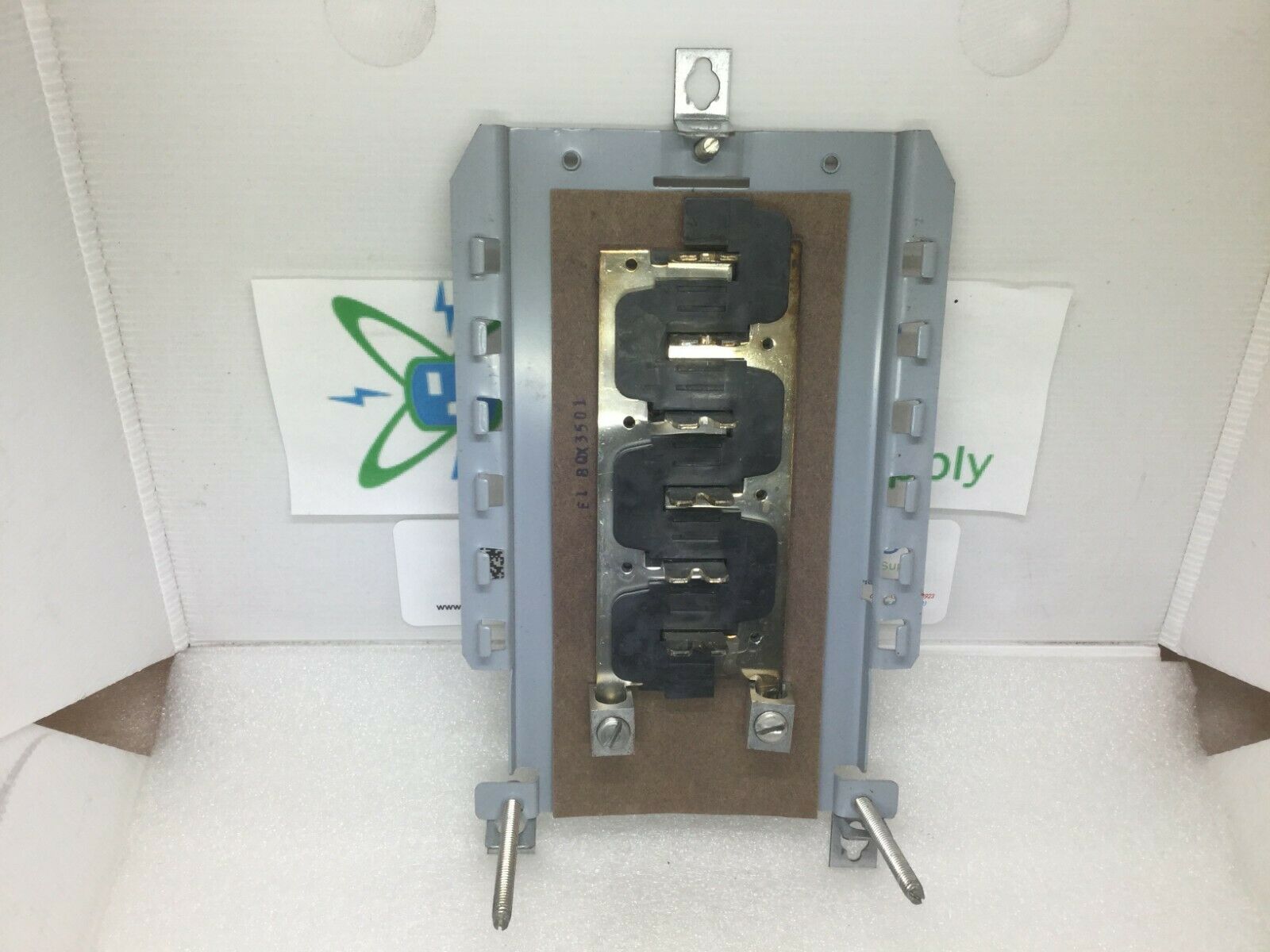 ITE 6/12 Space Panel 125 Amp Main Lug Type Q Breakers Guts Box #3501