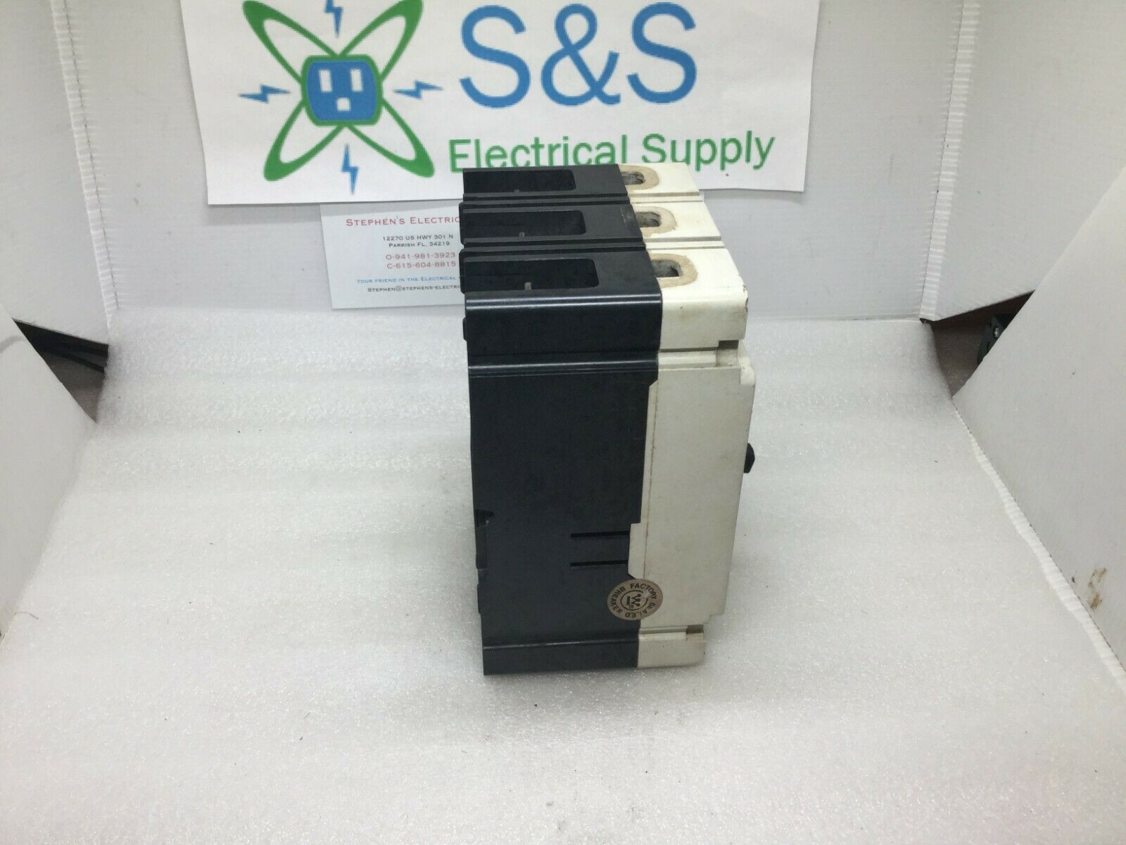 Westinghouse FD3030 30 Amp 600 Volt 3 Pole Circuit Breaker 35k Blue La