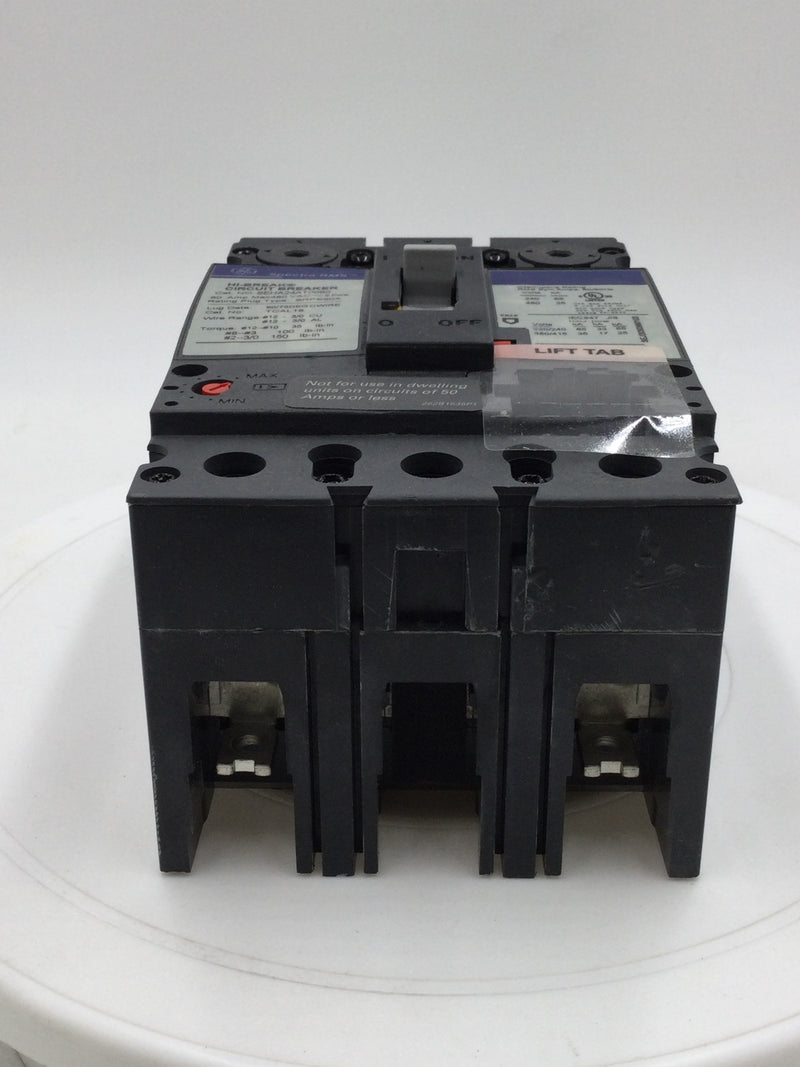 GE General Electric SEHA24AT0060 2 Pole 60 Amp 240/480V Spectra RMS Ci