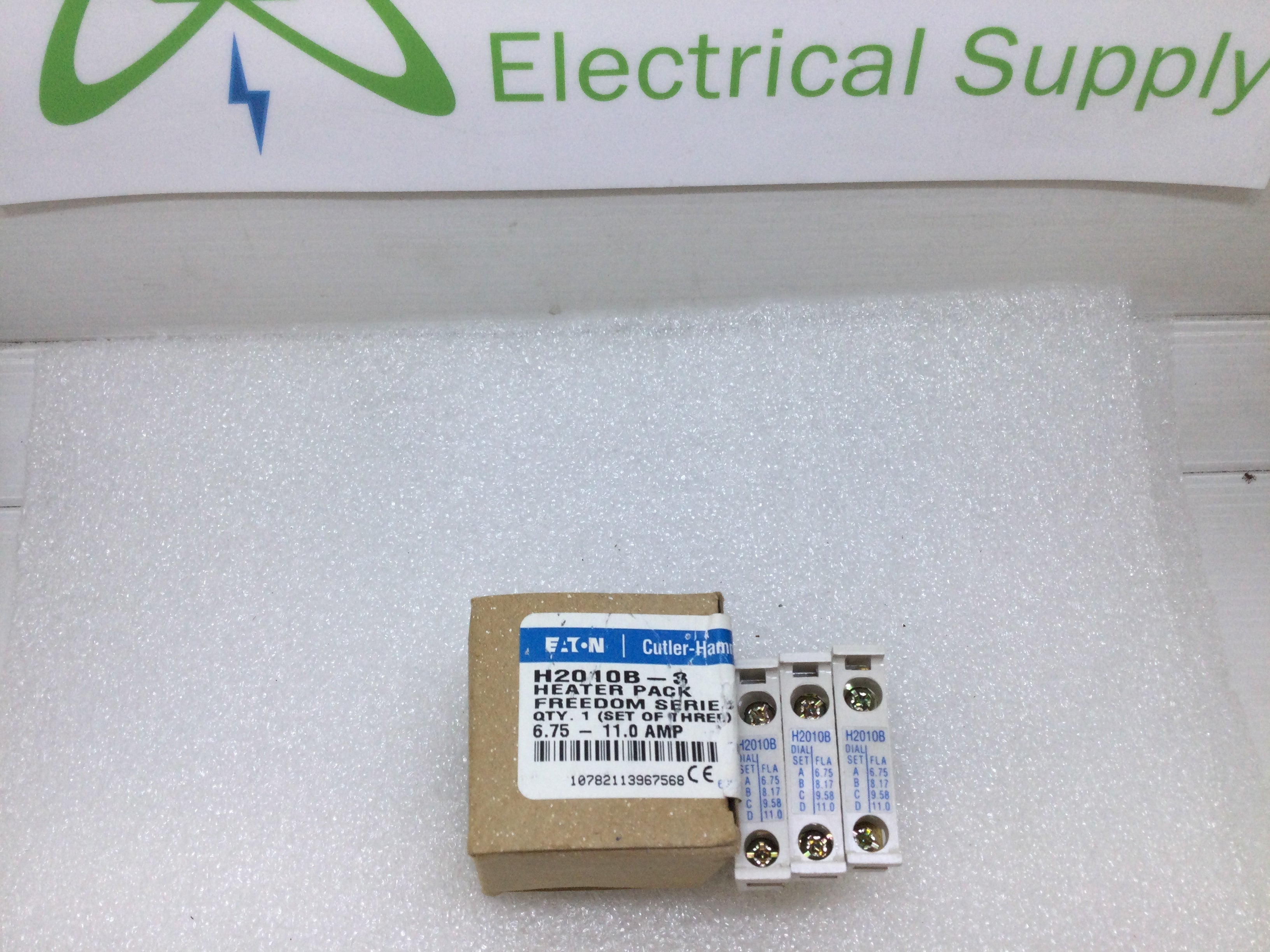 Cutler Hammer H2010B 6.75-11.0 Amp (3) Heater Pack Freedom Series