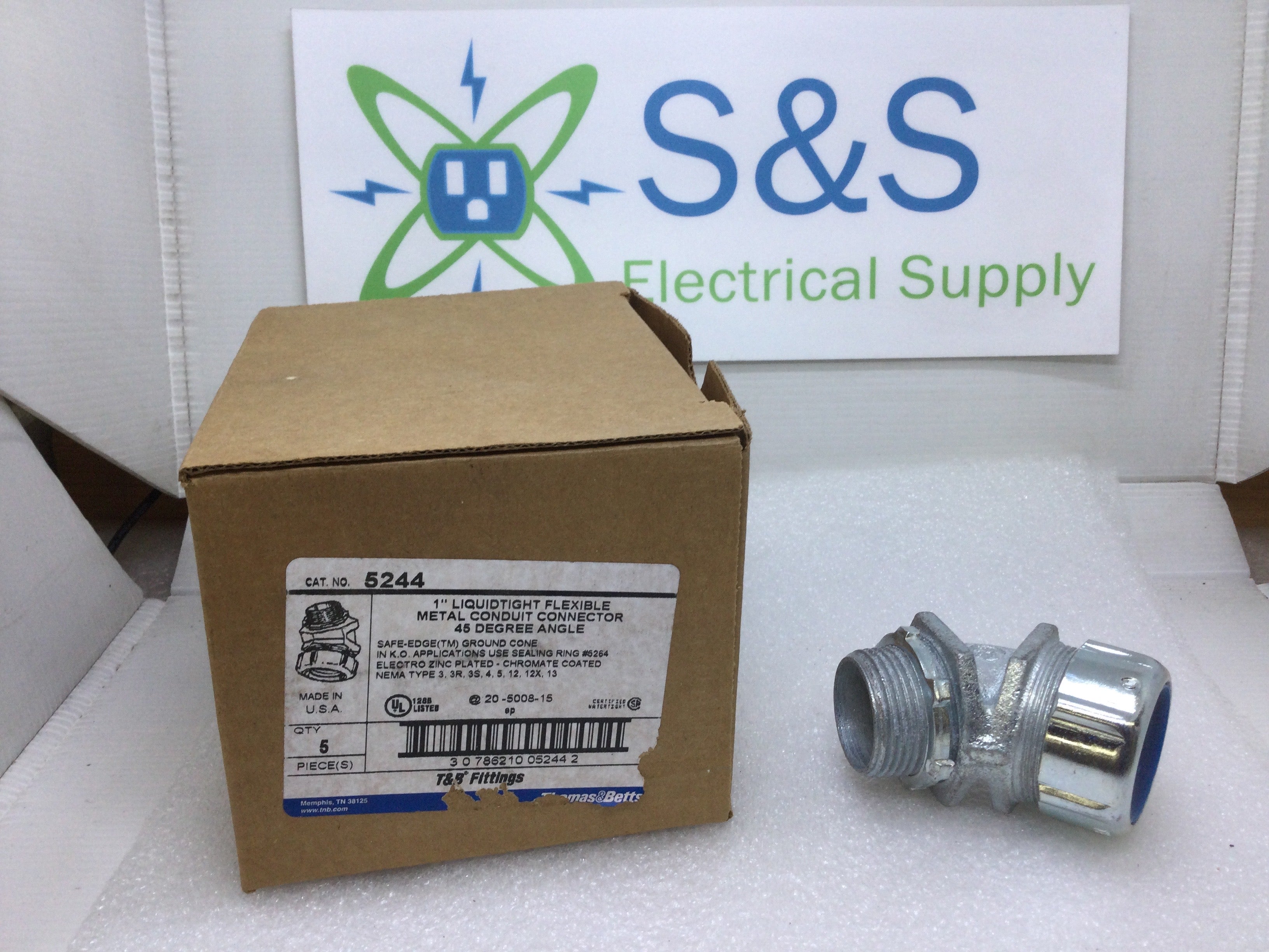 Thomas & Betts T&B Fittings 5244 1" Liquidtight Flexible Metal Conduit
