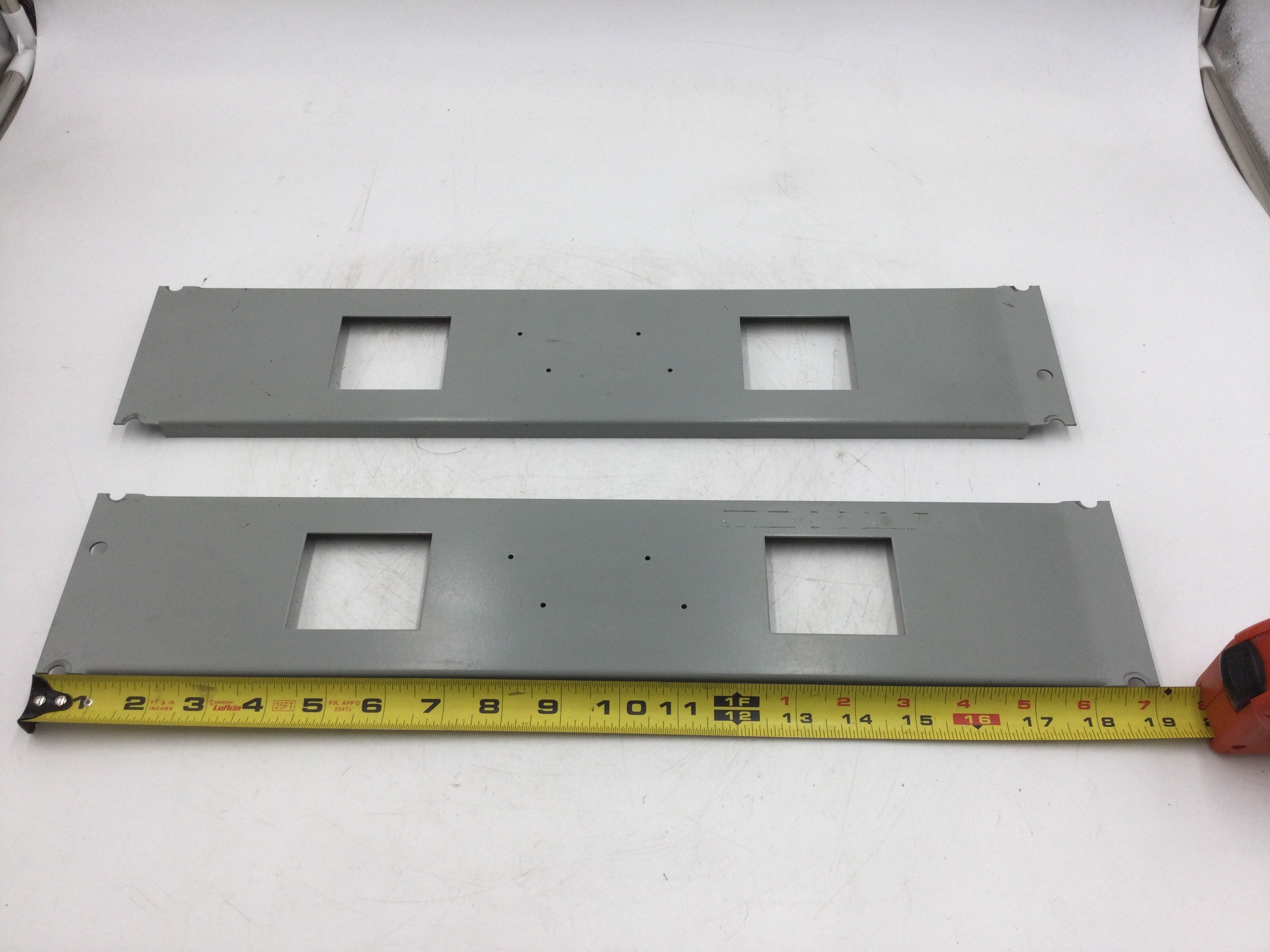 Eaton, Cutler Hammer (3 3/4" x 19") PRL** Cover Plates 1: Blank 3: Wit