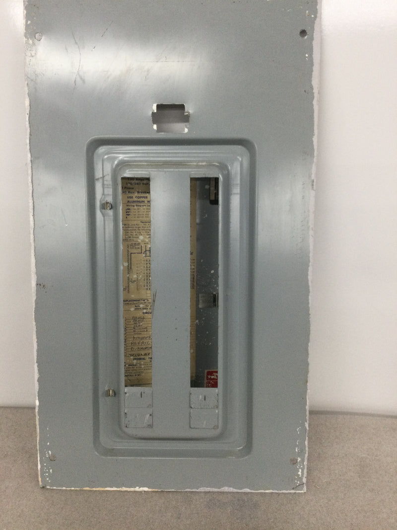 FPE Federal Pacific L120-30 150 Amp 120/240V 10/20 Circuit Panel Cover