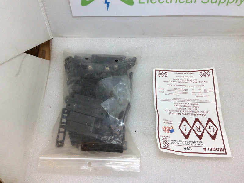 GRI 29A-B Standard Surface Mount W/ Terminals Up To 1" Gap 28VDC Max