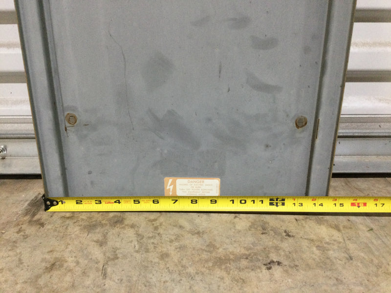 Square D NQO-98622-522 400 Amp 120/208v Panelboard Dead Front 61 14/16