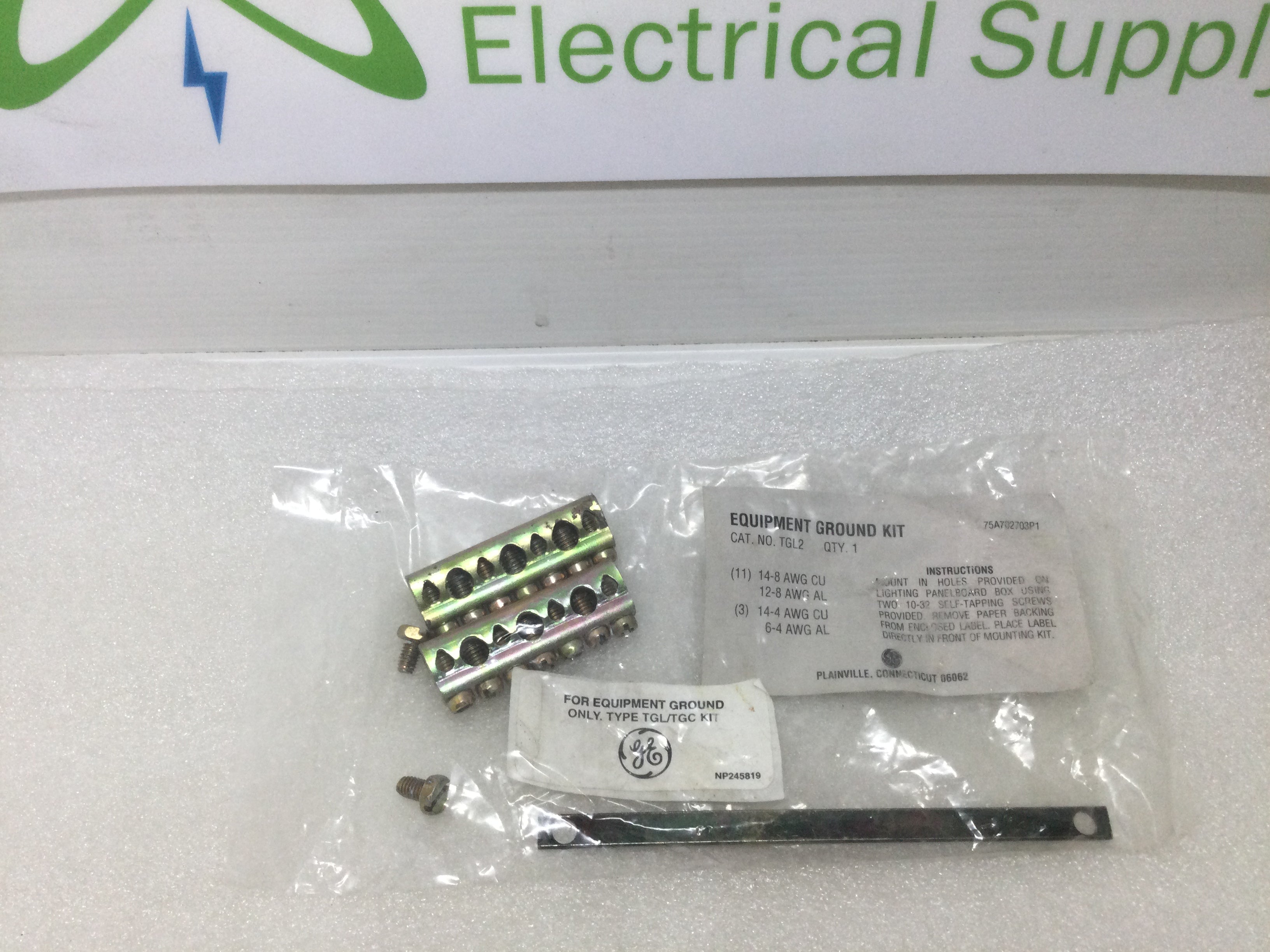 GE General Electric Equipment Ground Kit TGL2 Terminal Blocks