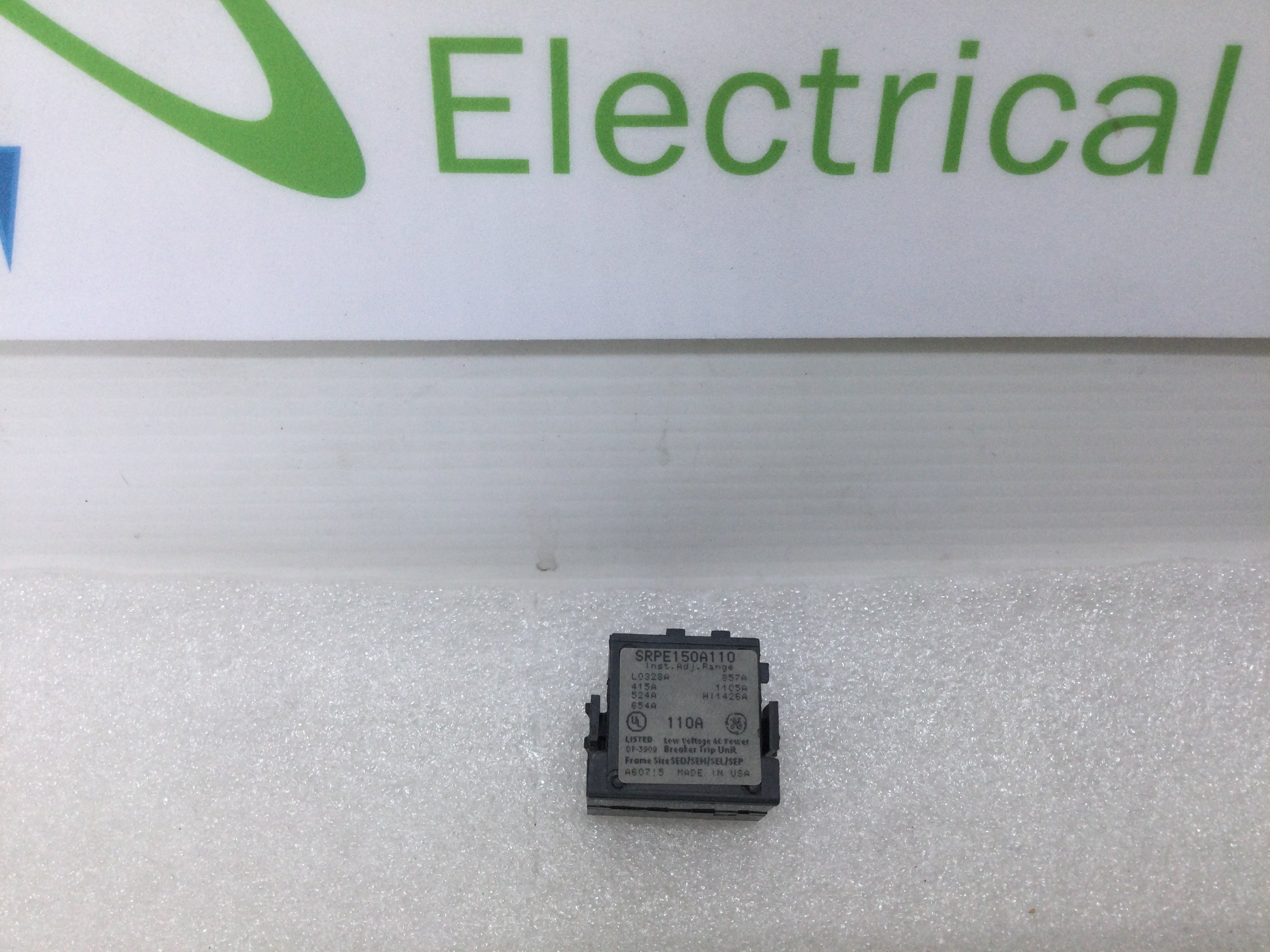 GE General Electric SRPE150A110 110 Amp Spectra Series Rating Plug