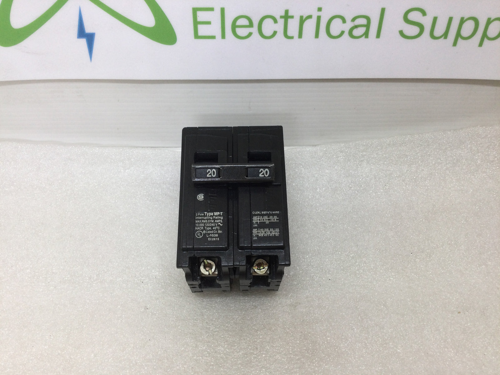 Murray/Crouse Hinds MP220 20 Amp 2 Pole 120/240V Circuit Breaker