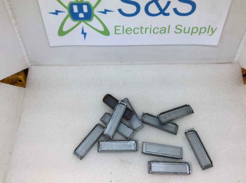 Square D QO1FP Filler Plate New 5 Pack of Steel Filler Plates/Breaker