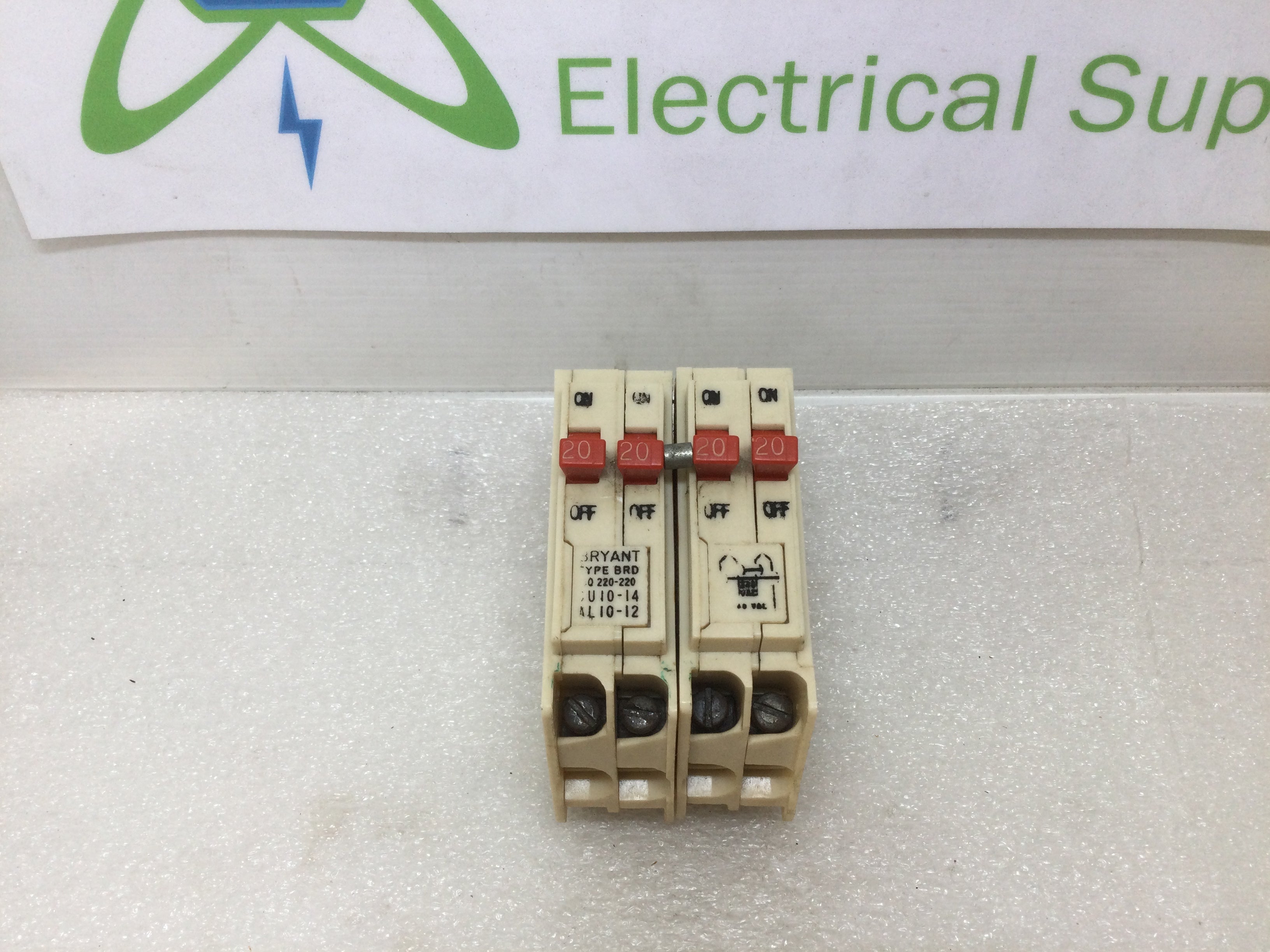 Bryant BQ220-220 Quad 20 Amp Circuit Breaker BQ220220