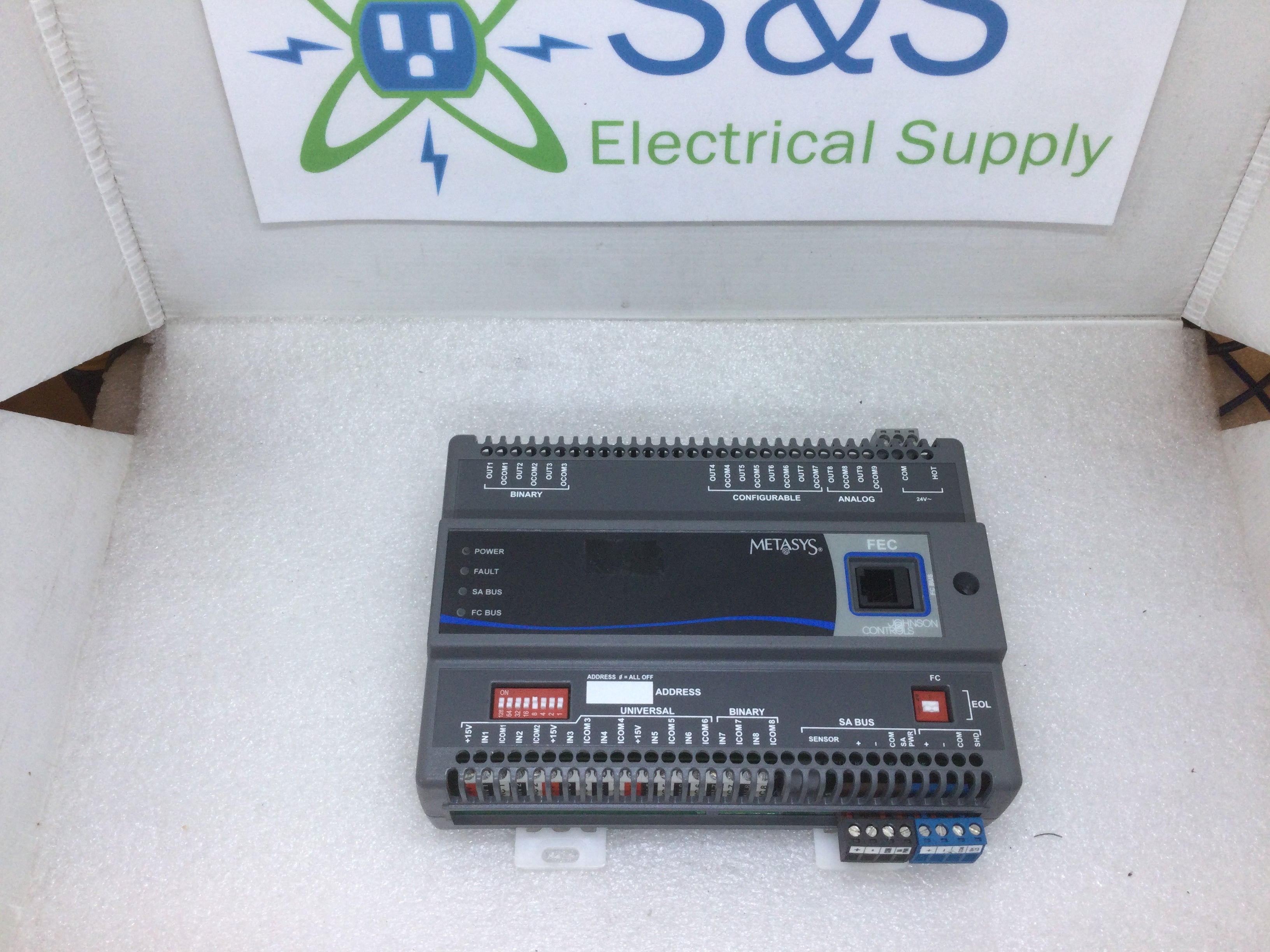 Johnson Controls Metasys MS-IOM4710-0 Input/Output Control Module 24VA