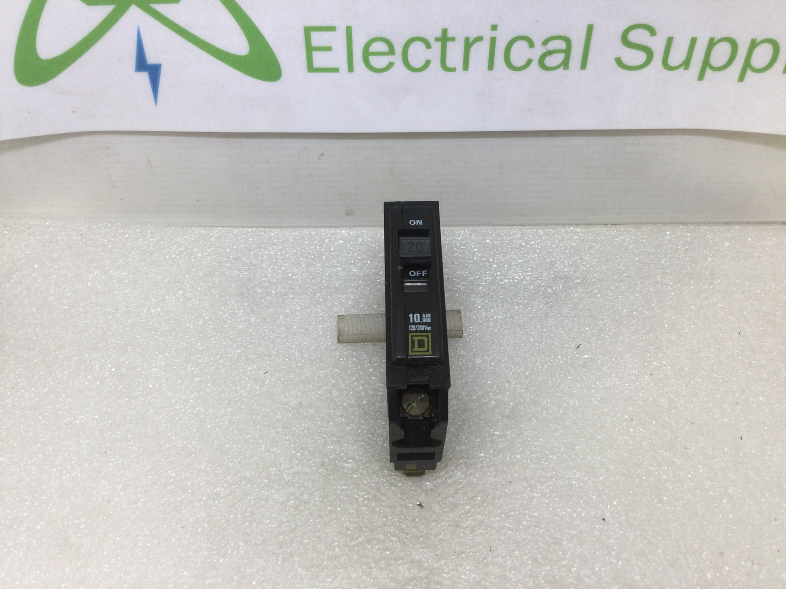 Square D QO120 Single Pole 20A 120/240VAC Type QO Circuit Breaker