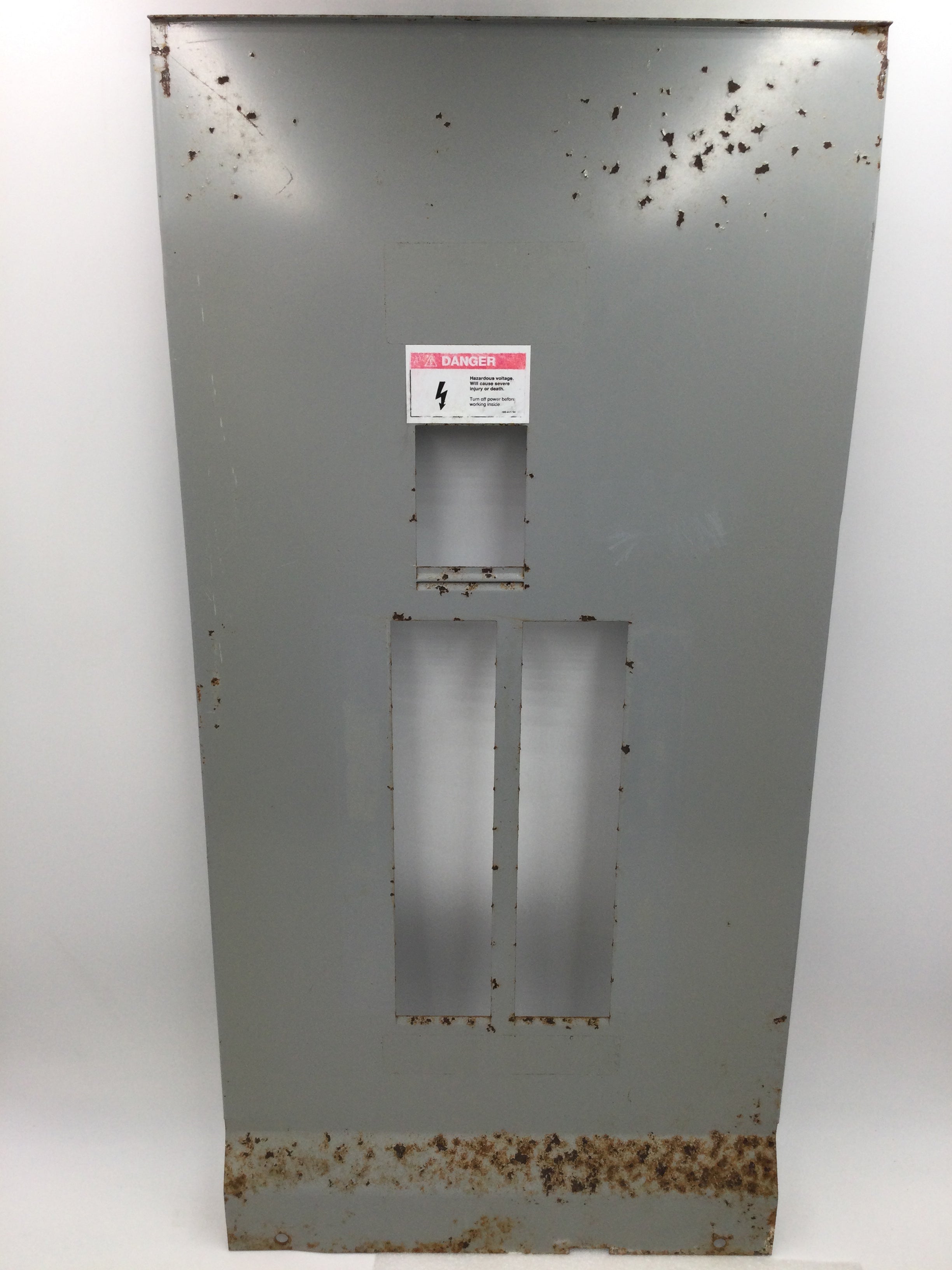 Dead Front Cover 12/24 Spaces with Main Ko 200/225 Amp 28" X 13.75"