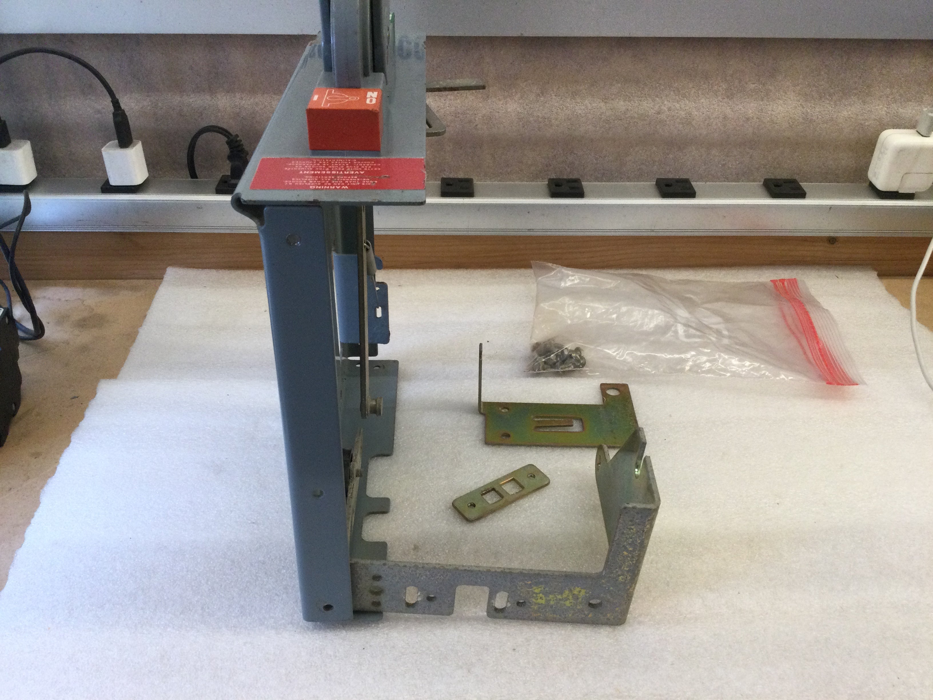 Allen-Bradley RC380 Safety Switch Handle Assembly For Breaker Safety S