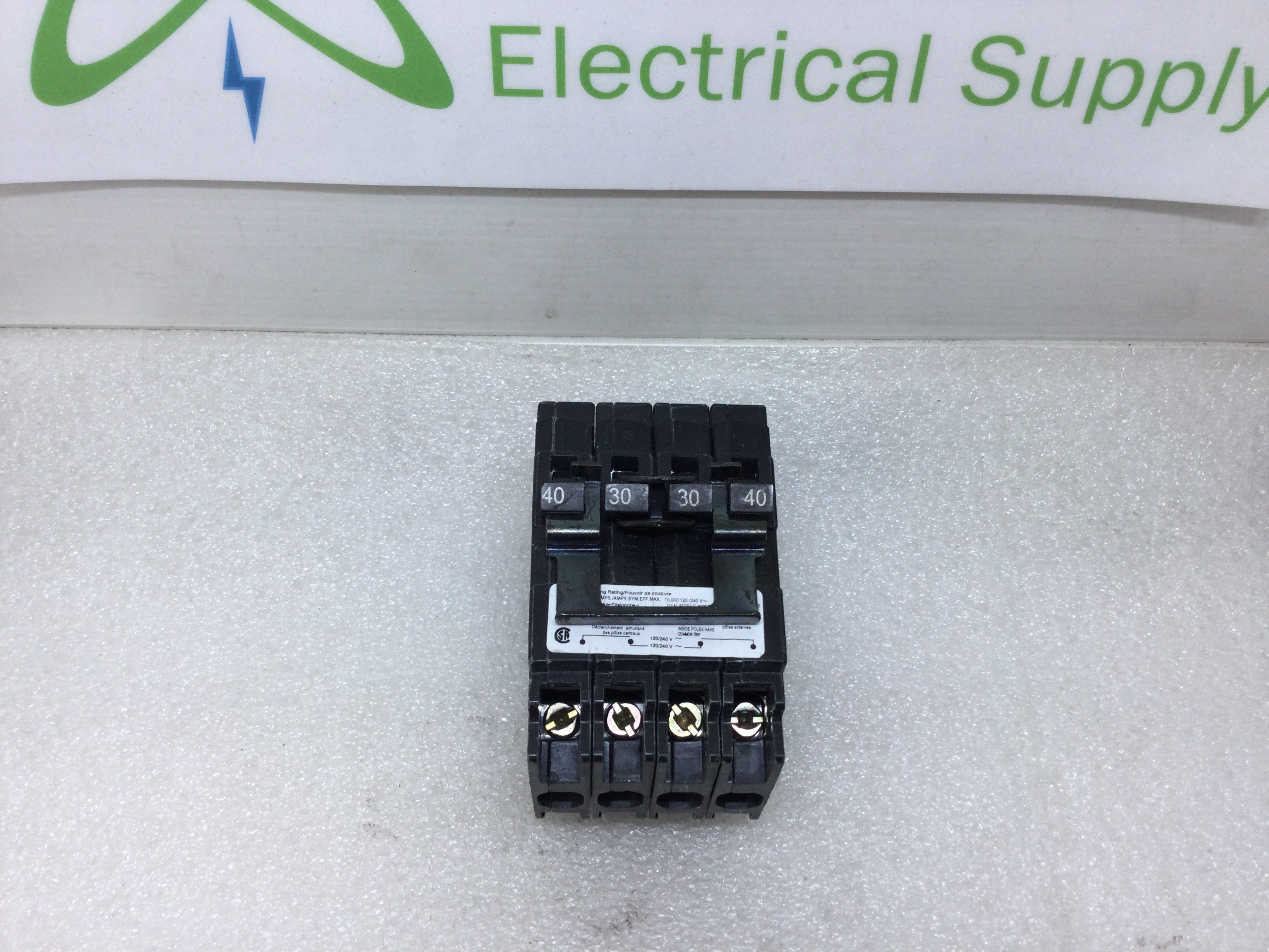 ITE Siemens Q24030CT2 40/30 Amp Quad Plug In Tandem Type QT Circuit Br
