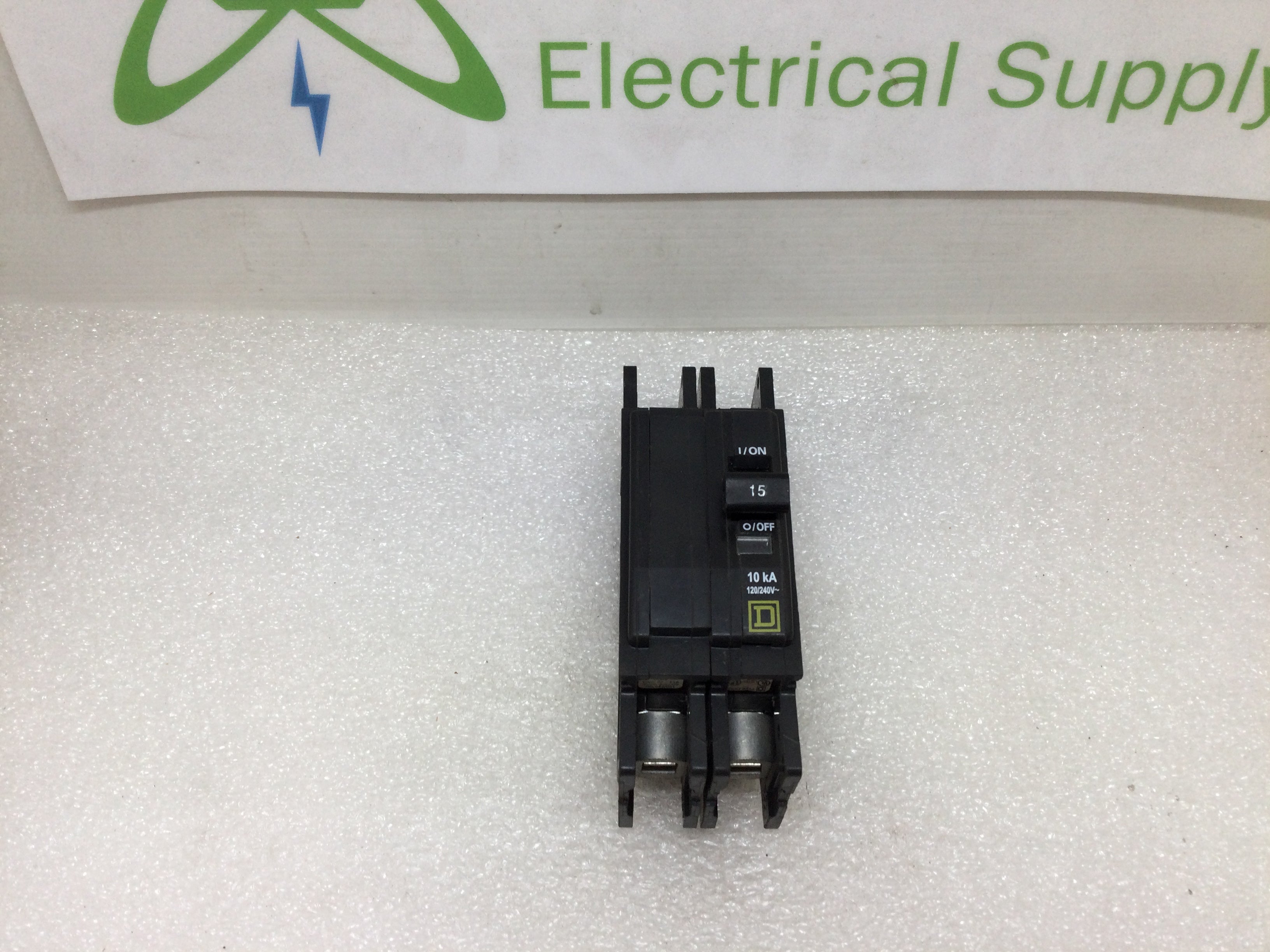 Square D QOU215 2 Pole 15 Amp 120/240v Circuit Breaker