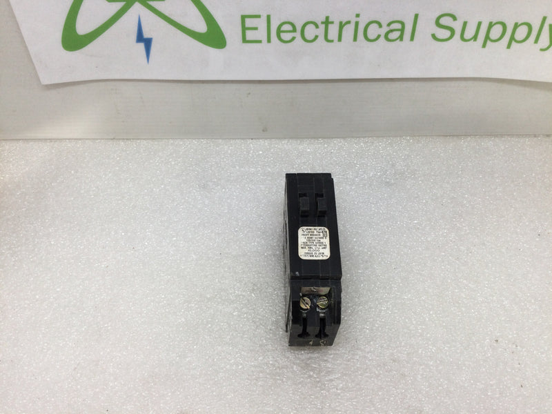 Square D HOMT1515 Tandem 15 Amp 1 Pole 120v Circuit Breaker HOM1515