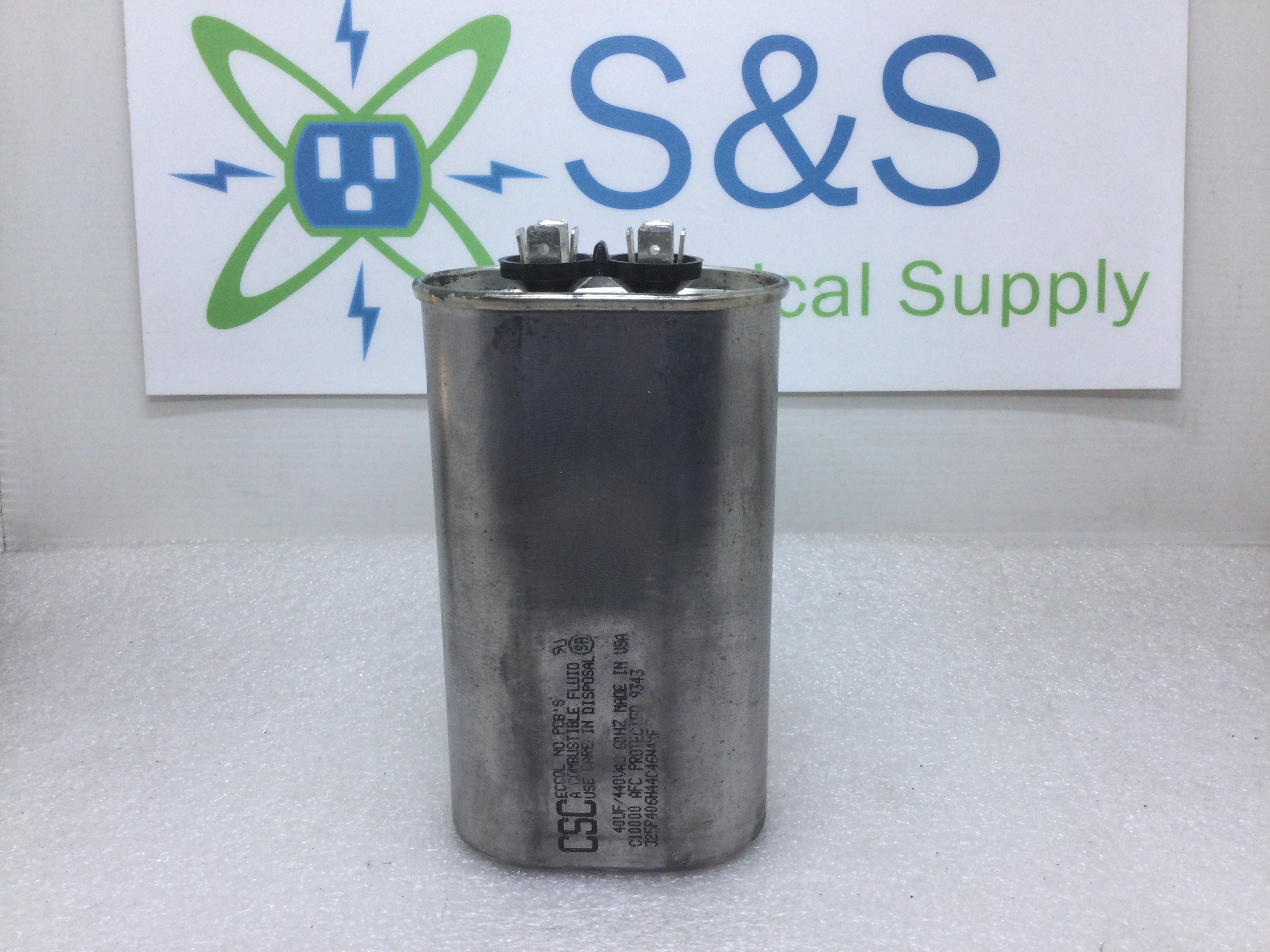 CSC 40uF 440V 325P406H44C46N4XF Motor Run Capacitor