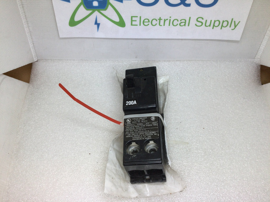 Siemens QN2200 200 Amp 240v 2 Pole Circuit Breaker
