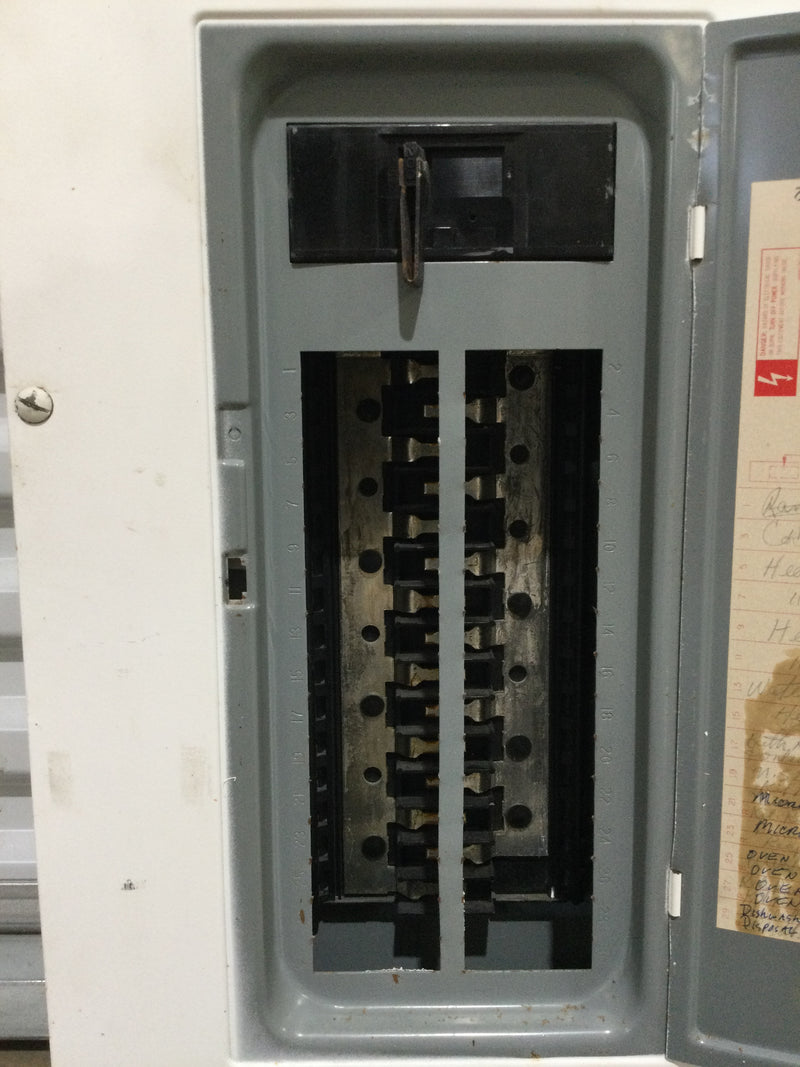 Square D QOC30U 200 Amp 30 Space QO Load Center 1 Phase 3 Wire 30" x 1