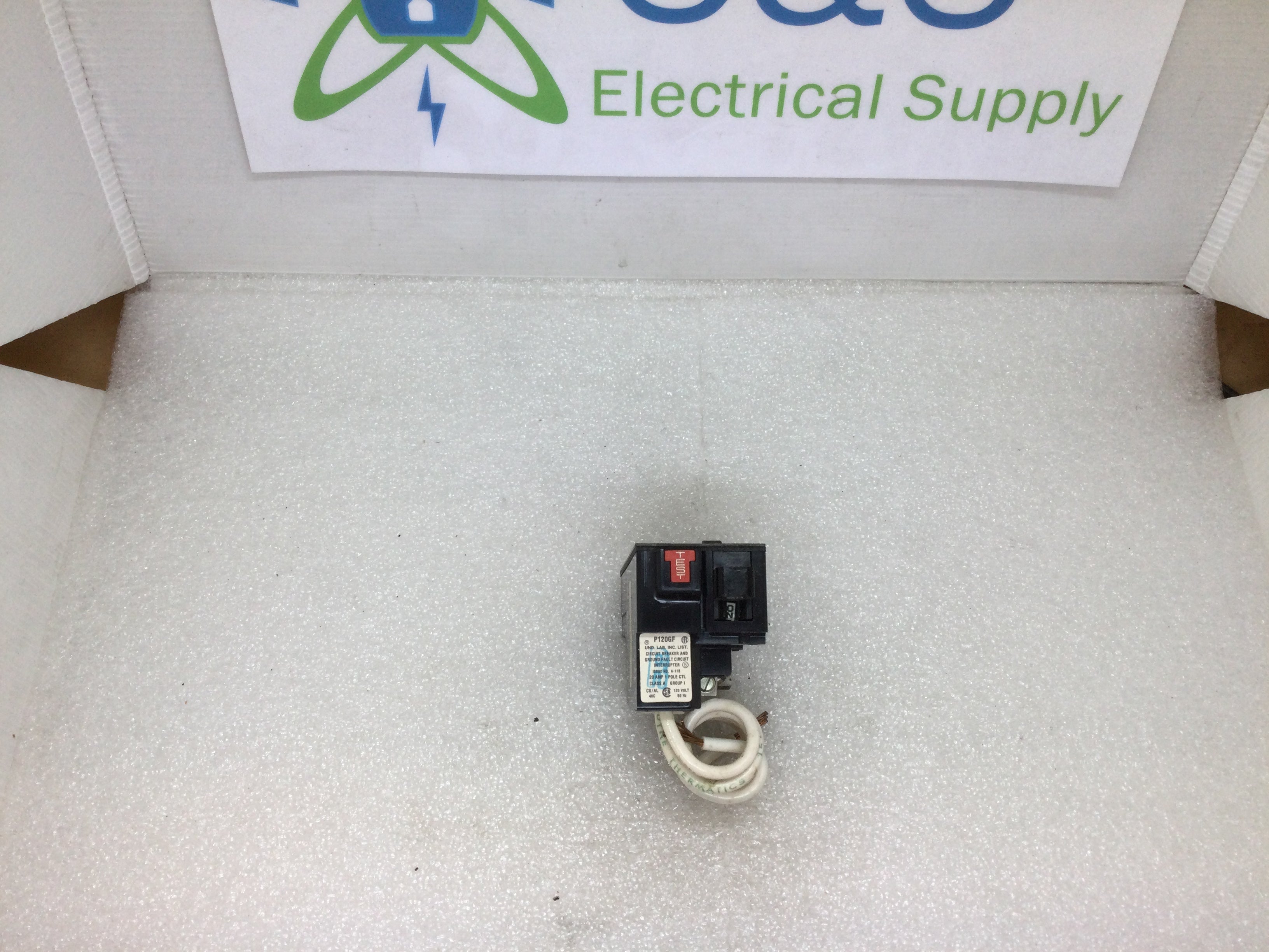Gould/ITE Pushmatic P120GF 20 Amp 1 Pole 120V GFCI Circuit Breaker