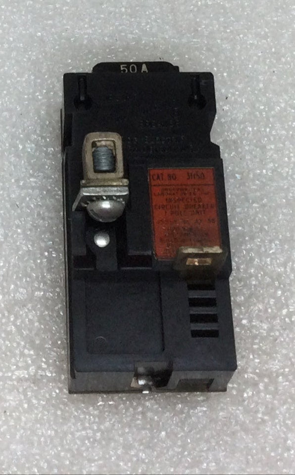 ITE Pushmatic/Bulldog 31150/P150 50 Amp 1 Pole 120/240V Circuit Breake