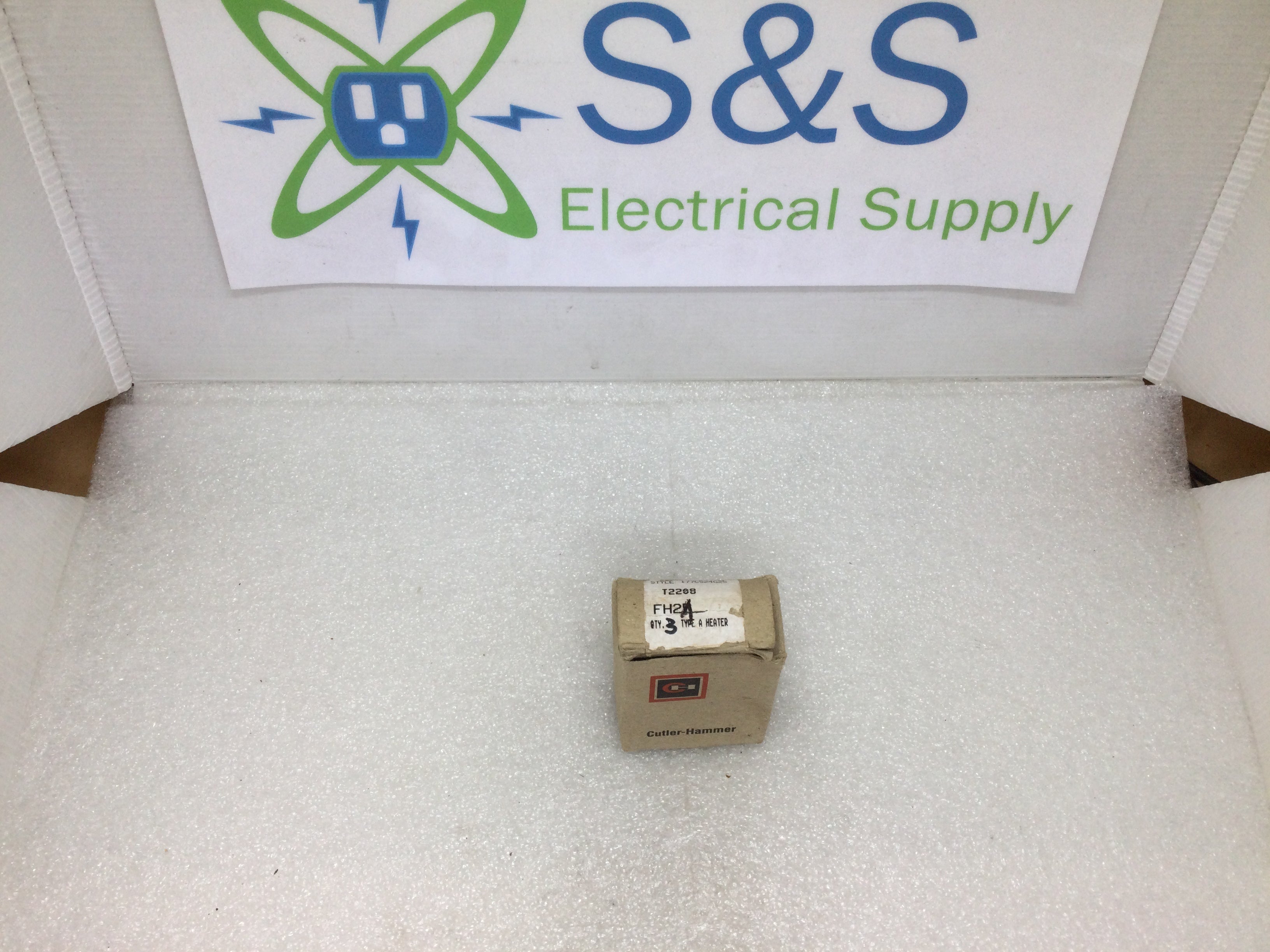 (3) Eaton FH24 Thermal Unit/Overload Heaters 2.54A @ 1 Phase 2.23A @ 3