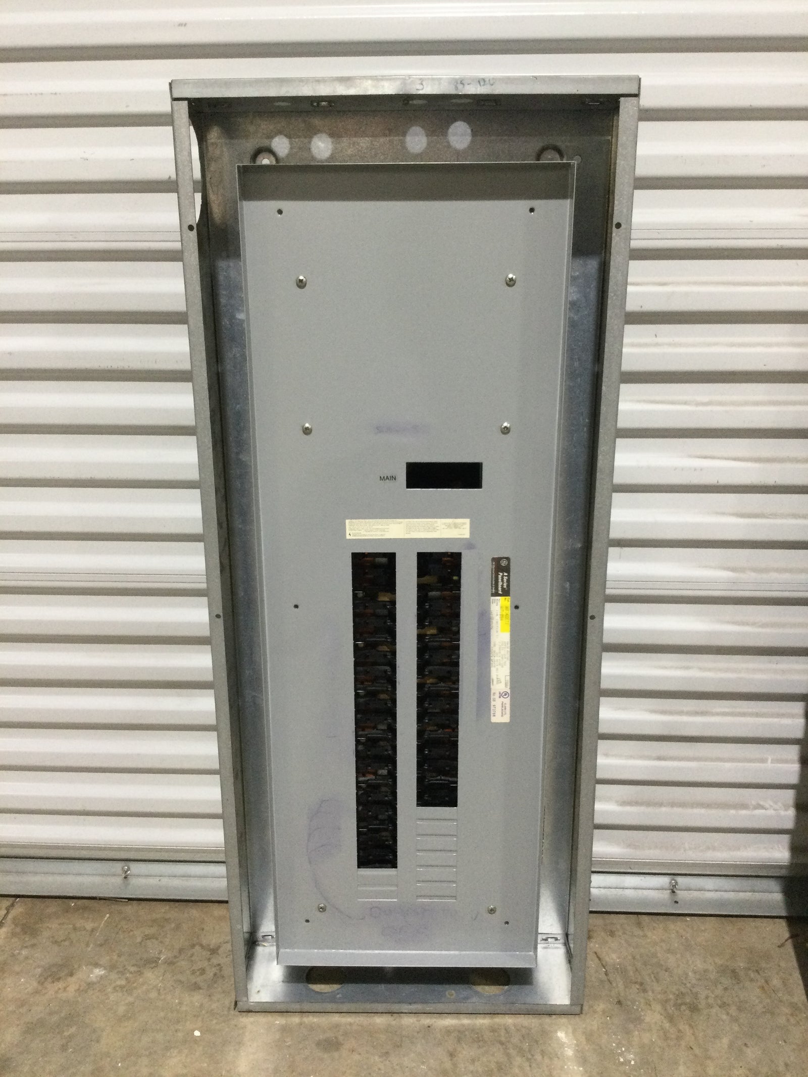 GE General Electric AQF3422CTX 225 Amp Main Breaker Panel 208v 42 circ