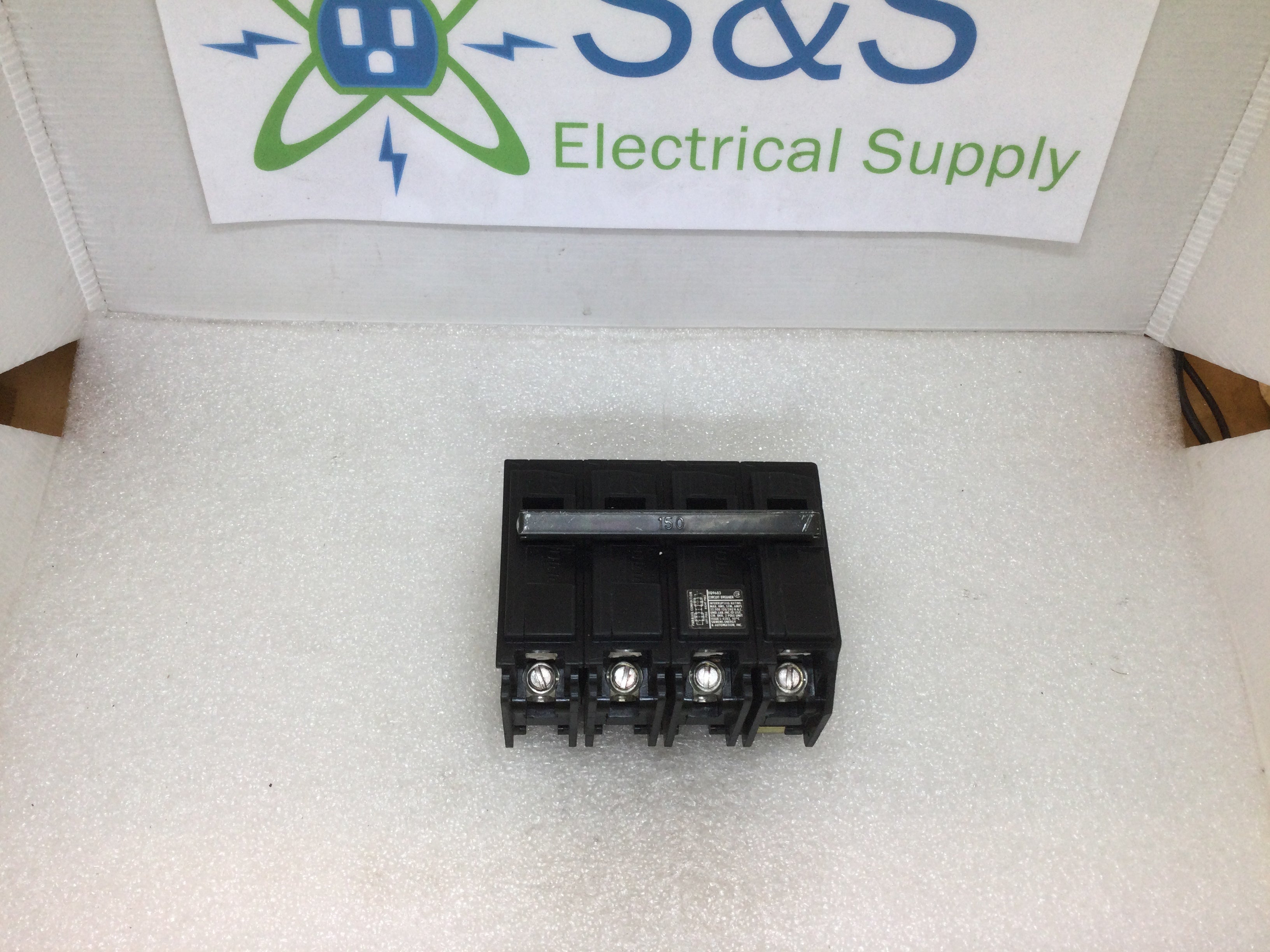 Siemens/ITE EQ-9683 150 Amp 4 Pole 120/240V Type EQ Circuit Breaker EQ