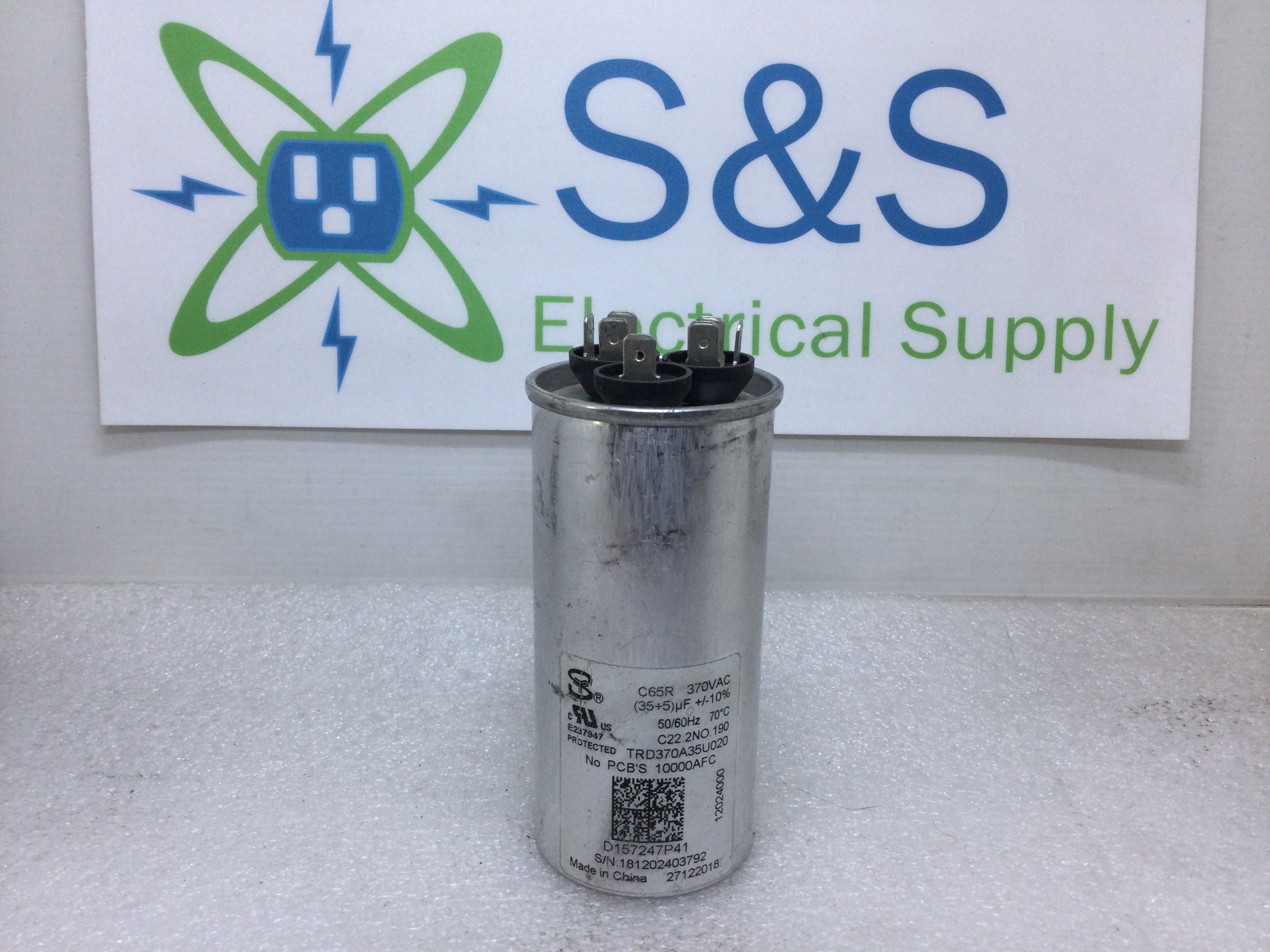 Service First C65R 370V (35+5)uF +/-10% 50/60Hz 70C