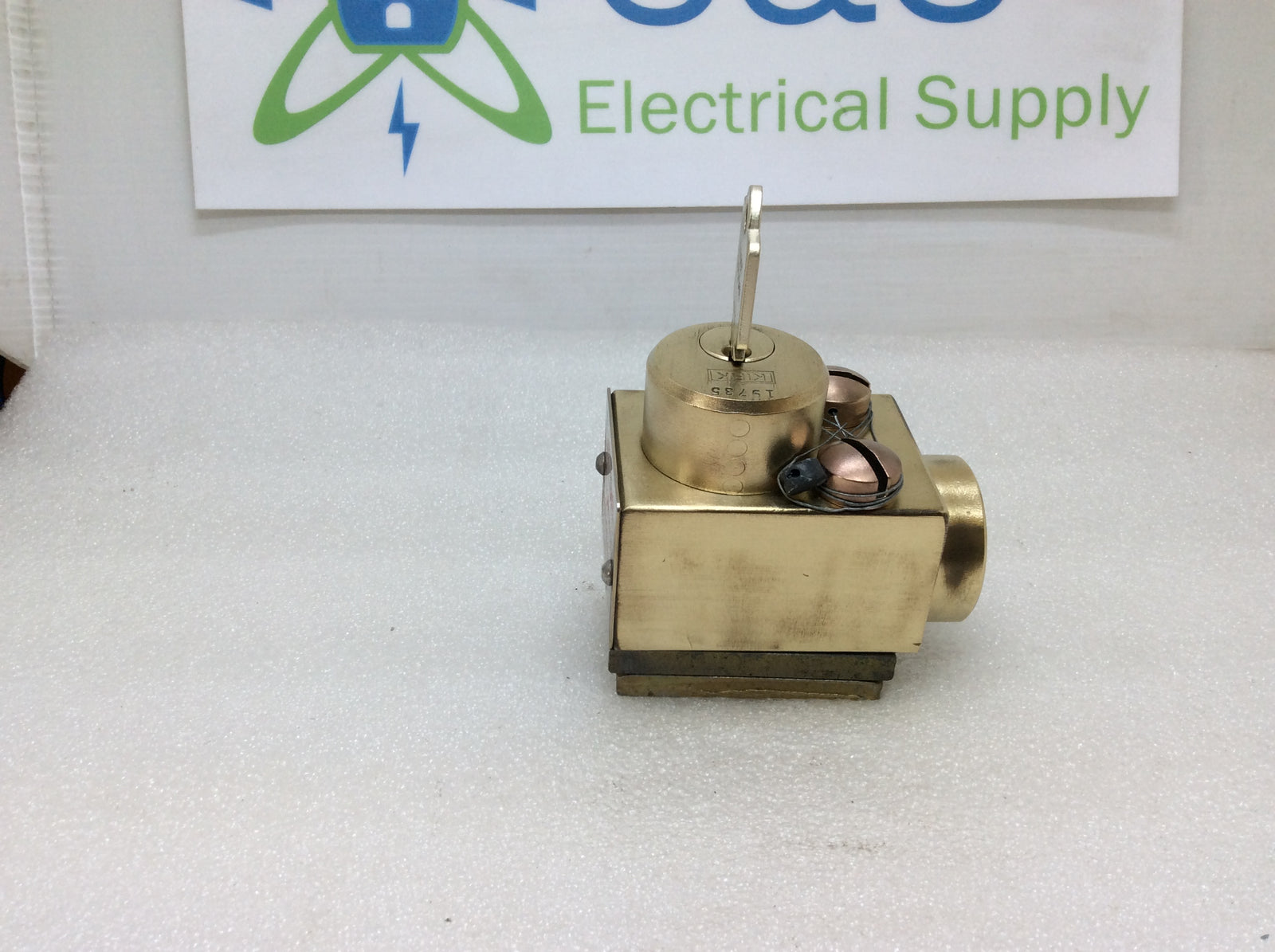 Kirk Key Interlock CK52241 Keyed Interlock Kit Solid Brass Plunger Typ