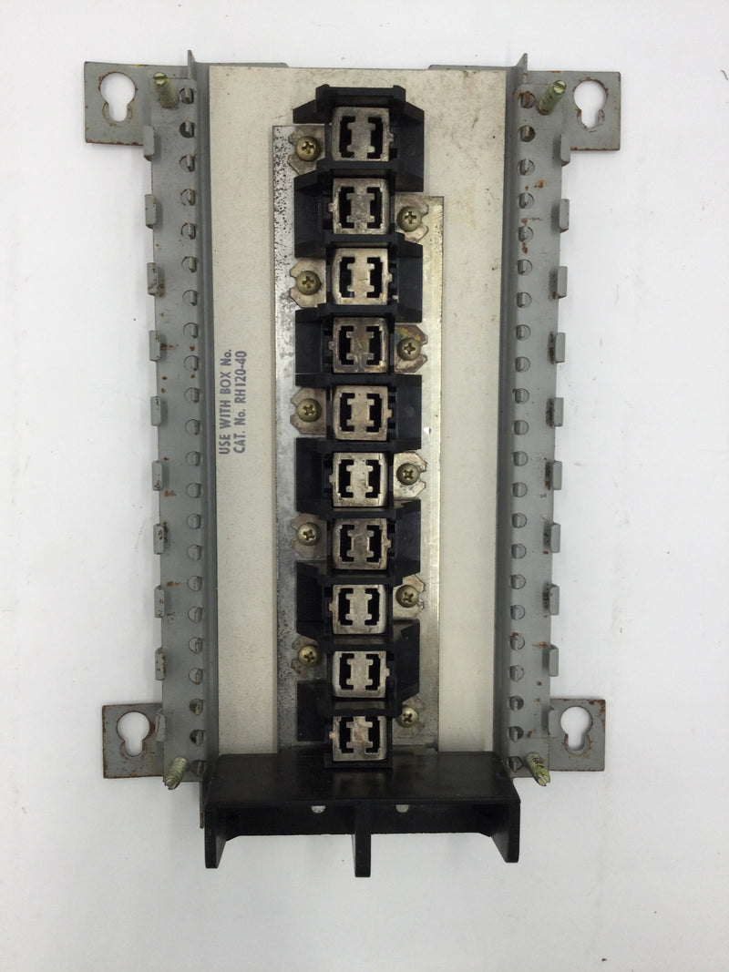 FPE RH120-40 200 Amp 10 Space/20 Circuit 120/240V Load Center Guts Onl
