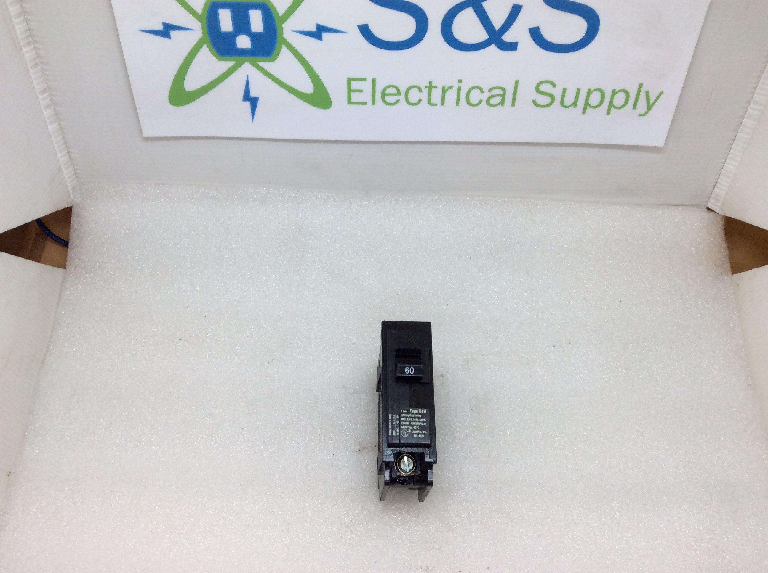 ITE B160H Single Pole 60A 120/240VAC 22kAIC Type BLH Bolt On Circuit B